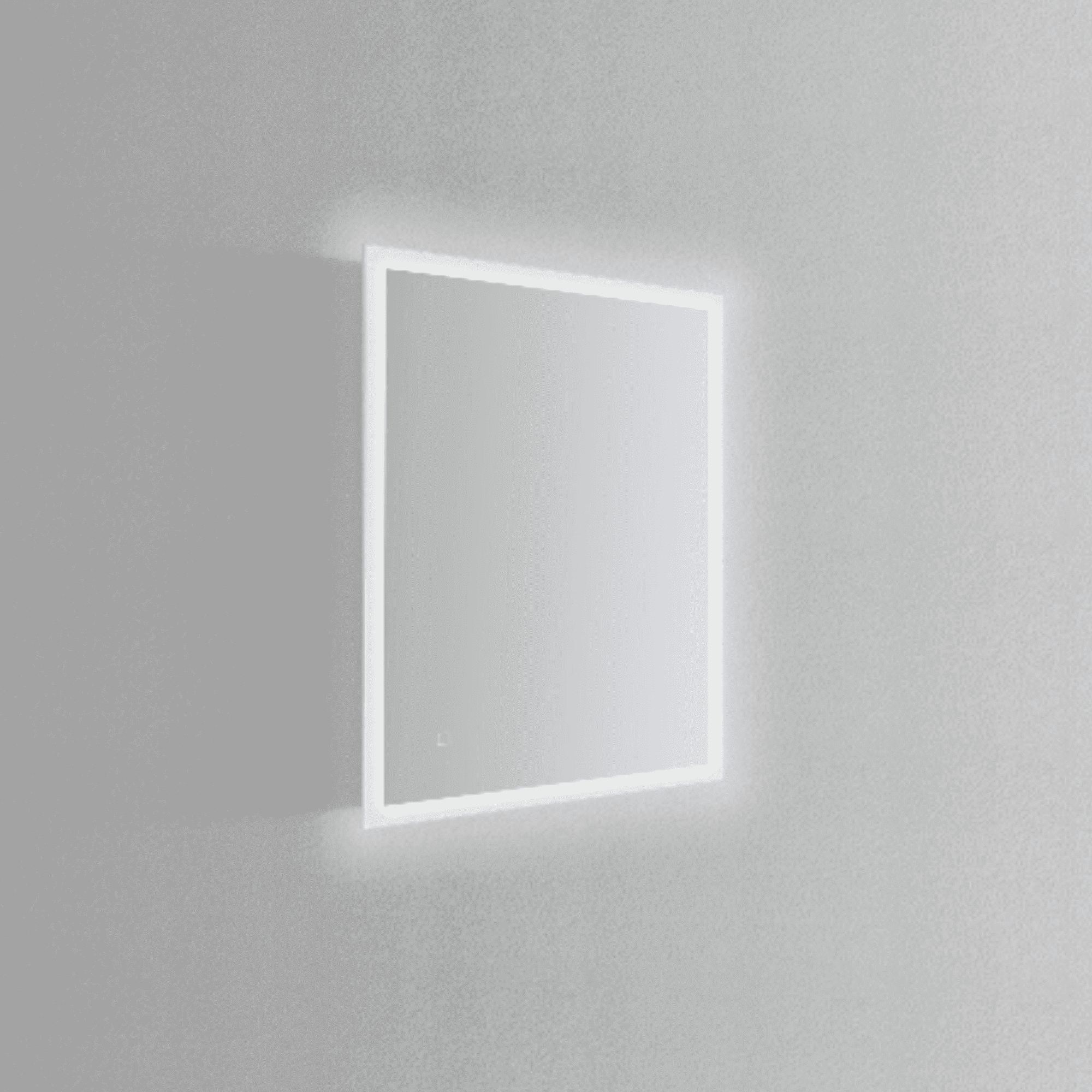 Modern Mirrors Equinox Wall Mounted Lighted Vanity Mirror with Touch ...