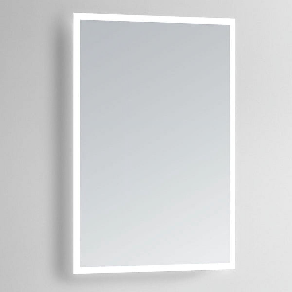 Modern Mirrors Linea Bathroom Mirror with Lights, Bathroom Vanity ...