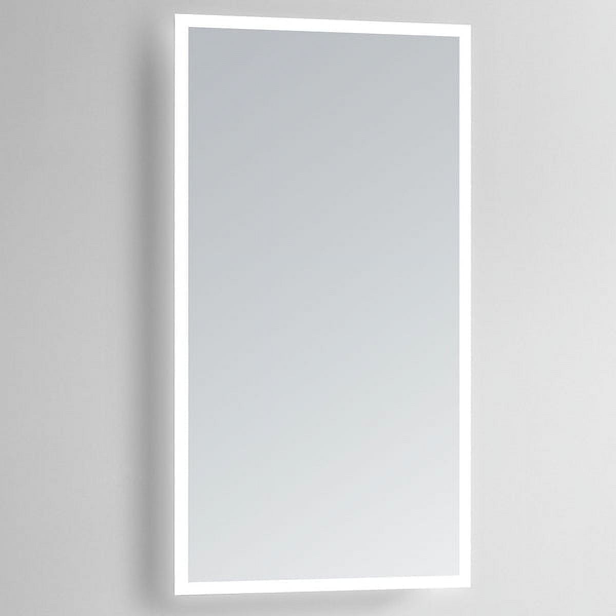 Modern Mirrors Linea Lighted Bathroom Vanity Mirror, Wall Mirror with ...