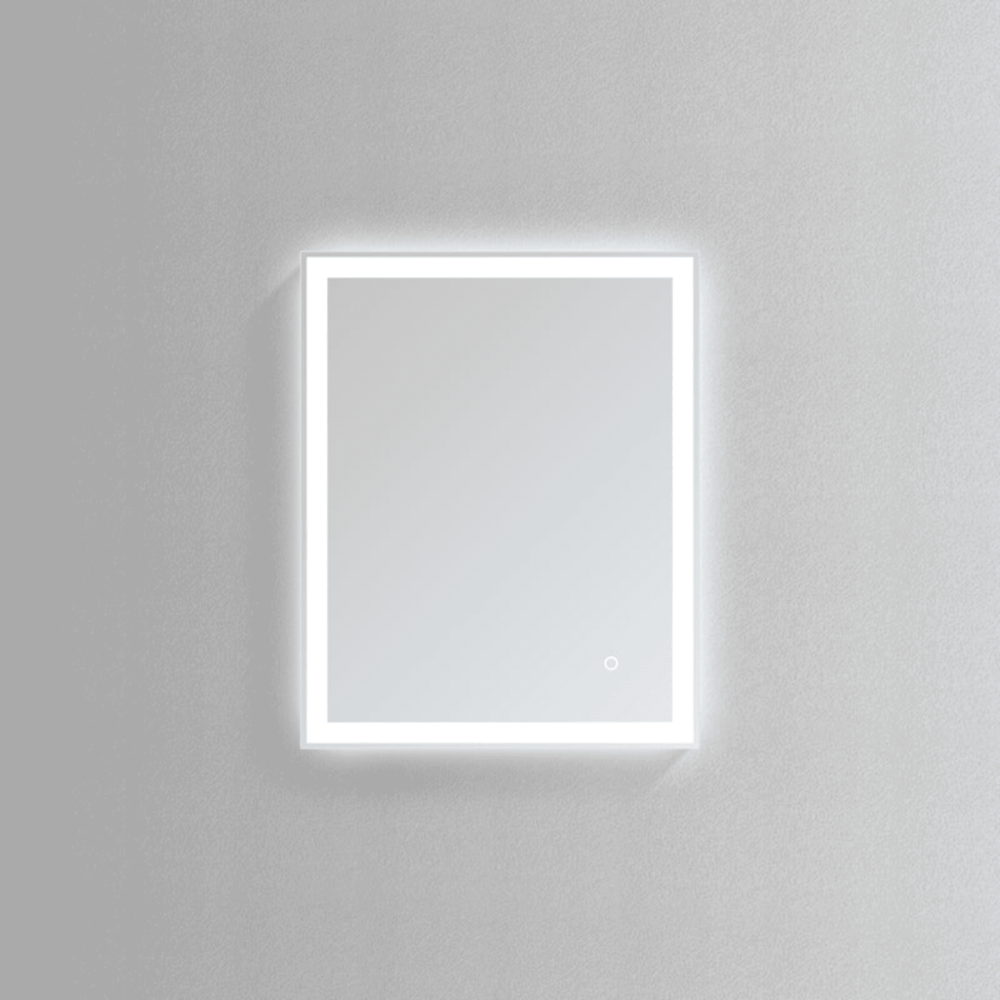 Modern Mirrors Nimbus Illuminated Vanity Mirror, Wall Mirror with ...