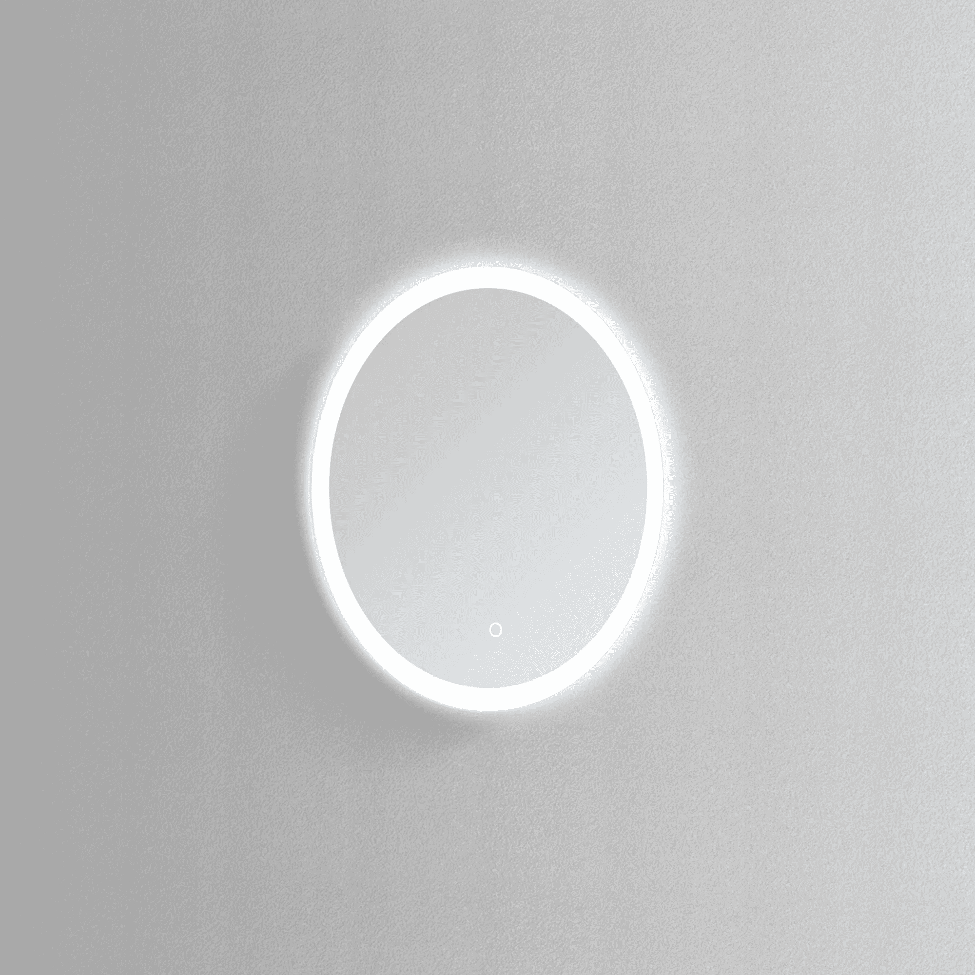 Modern Mirrors Sidra Round Illuminated Vanity Makeup Mirror with Lights ...