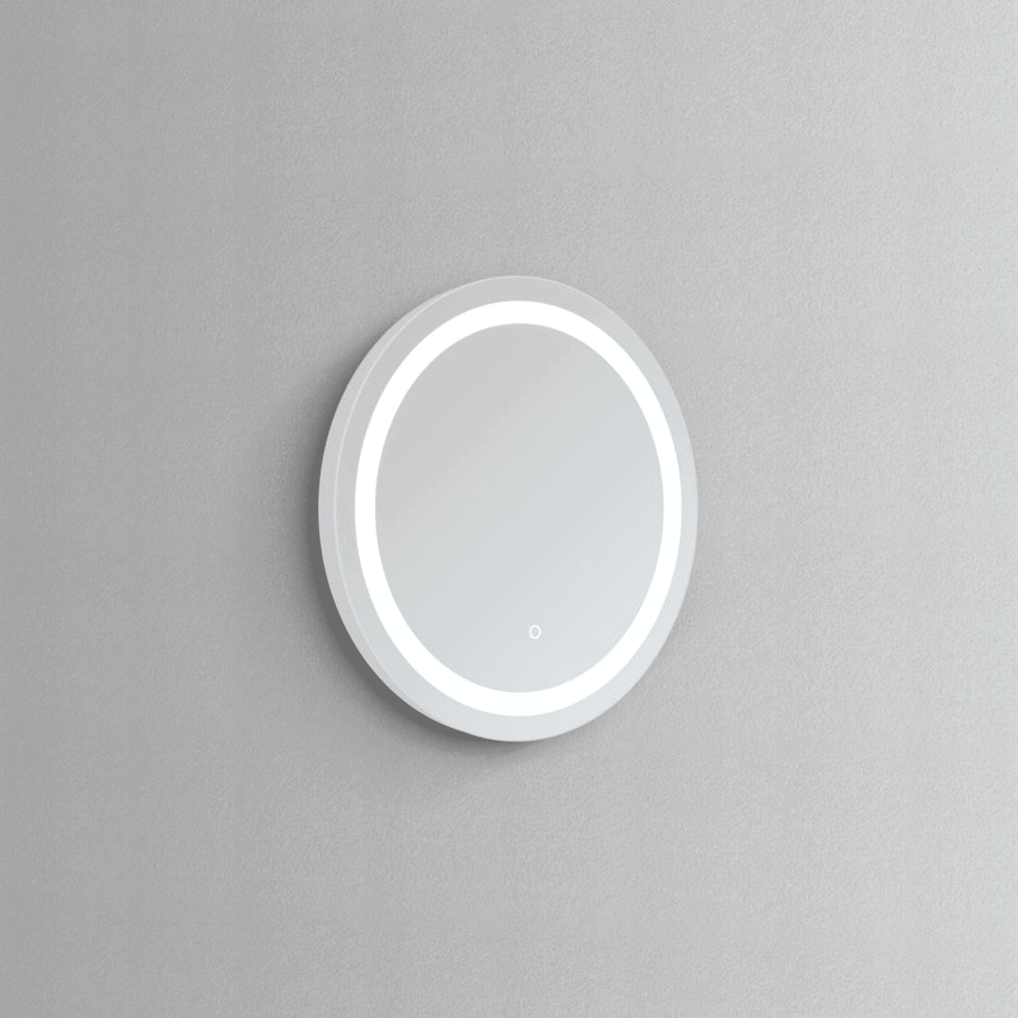 Modern Mirrors Solstice Round LED Lighted Vanity Mirror with Lights, Wall Mounted Makeup Mirror ...