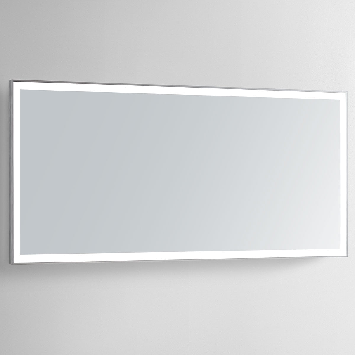Modern Mirrors Vera Lighted Bathroom Vanity Mirror with Diffused ...