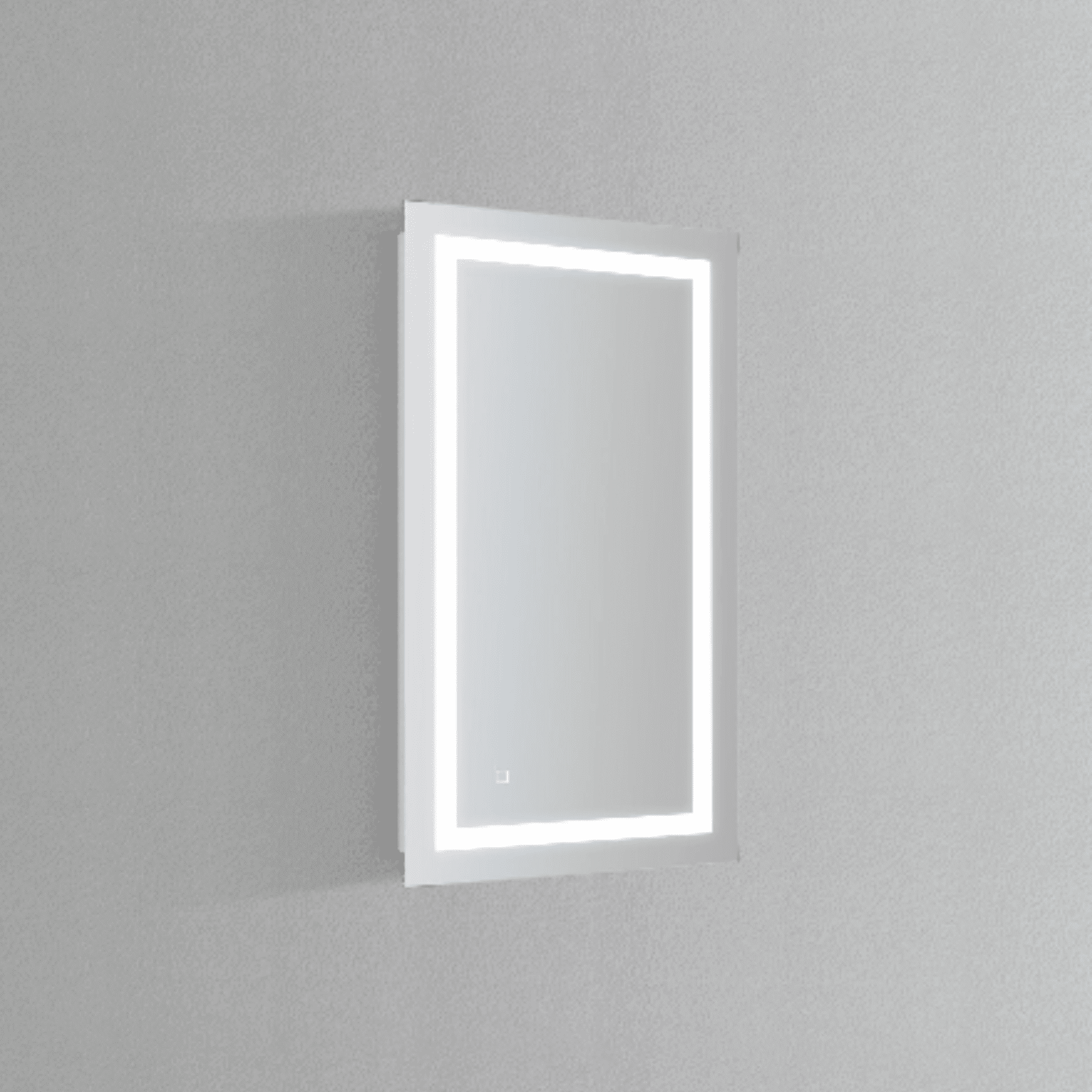 Modern Mirrors Zenith Lighted Bathroom Vanity Mirror with Daylight LED ...