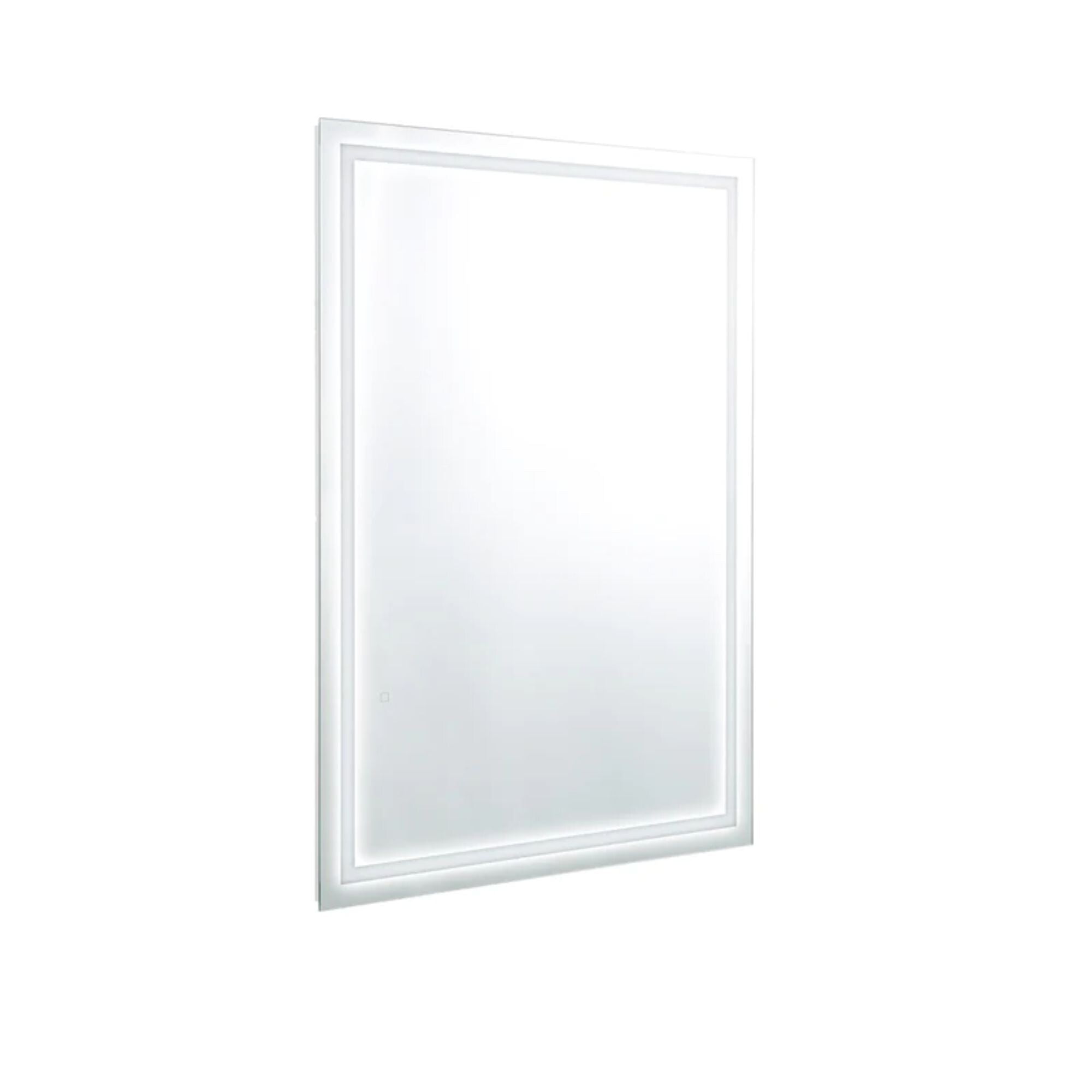 Modern Mirrors Zenith Wall Mounted Lighted Bathroom Mirror with ...