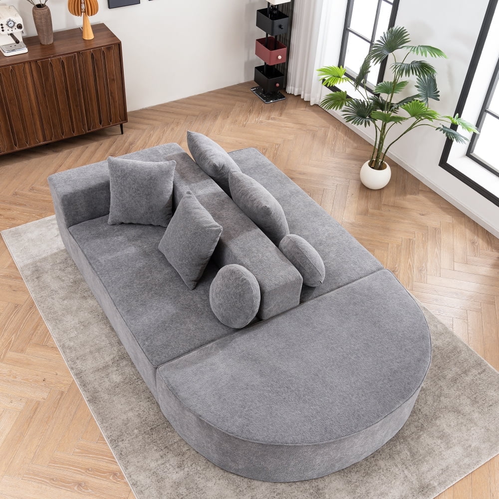 Modern Modular Memory Foam Compression Sofa, Comfortable Living Room ...