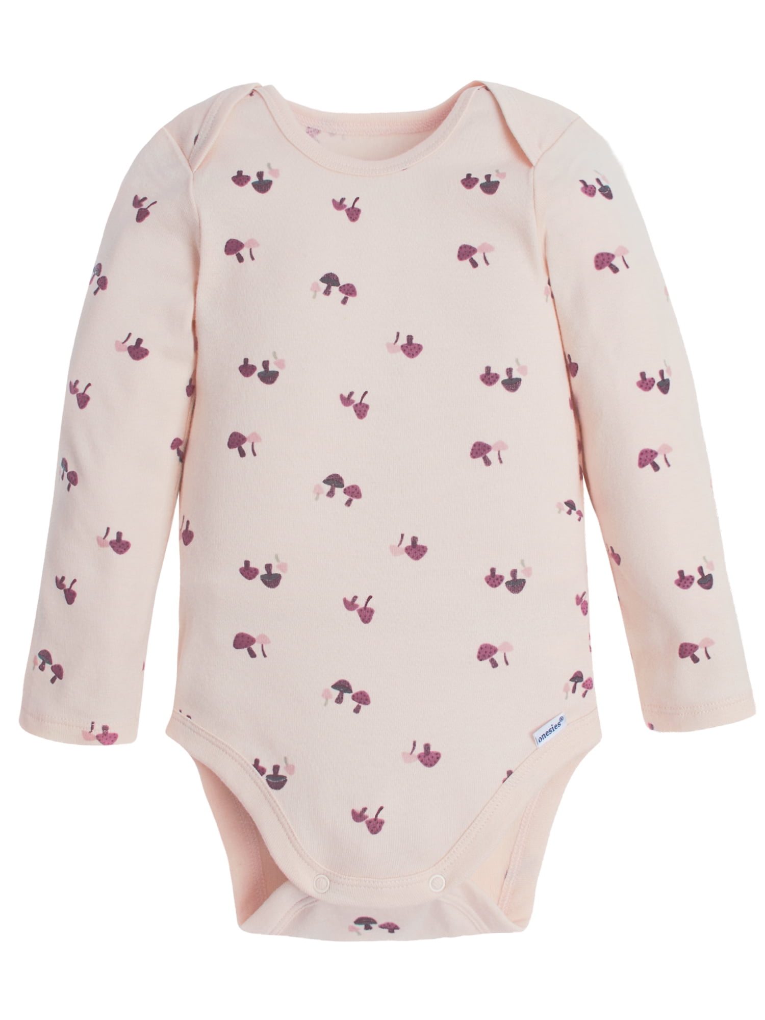 Modern Moments Baby Girls Long Sleeve Bodysuit (Newborn - 12 Months) - Walmart.com