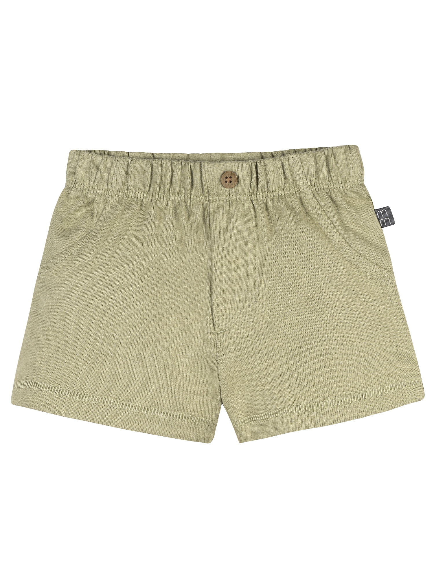 Modern Moments by Gerber Baby Boy Organic Shorts with Mock Pocket ...