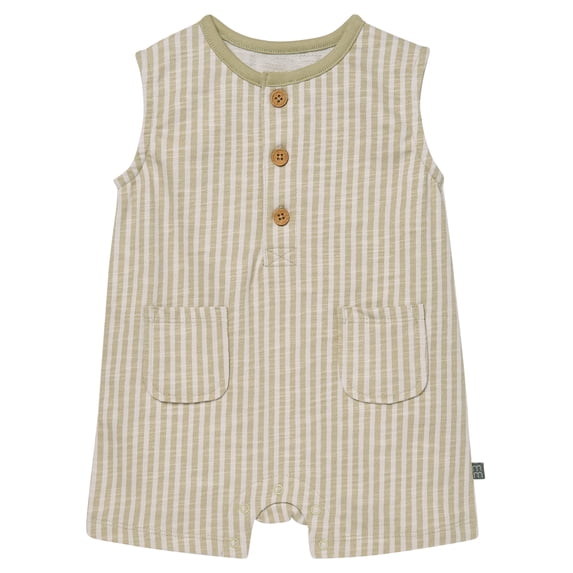 Baby Boy Sleeveless Romper