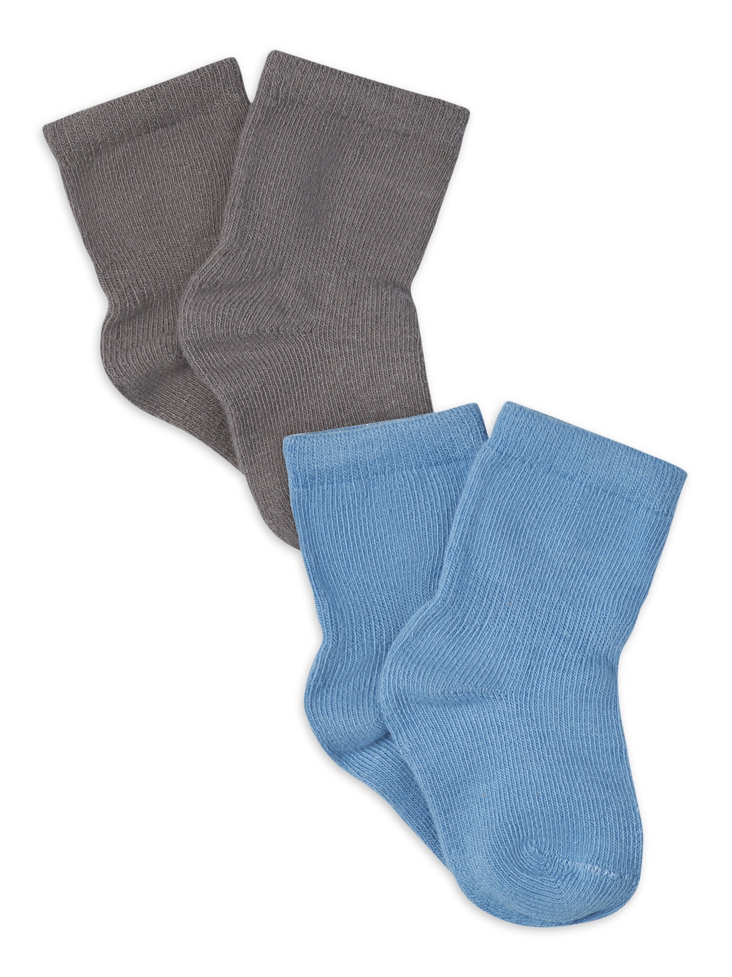 Modern Moments by Gerber Baby Boy or Girl Unisex wiggle proof socks, 2 ...