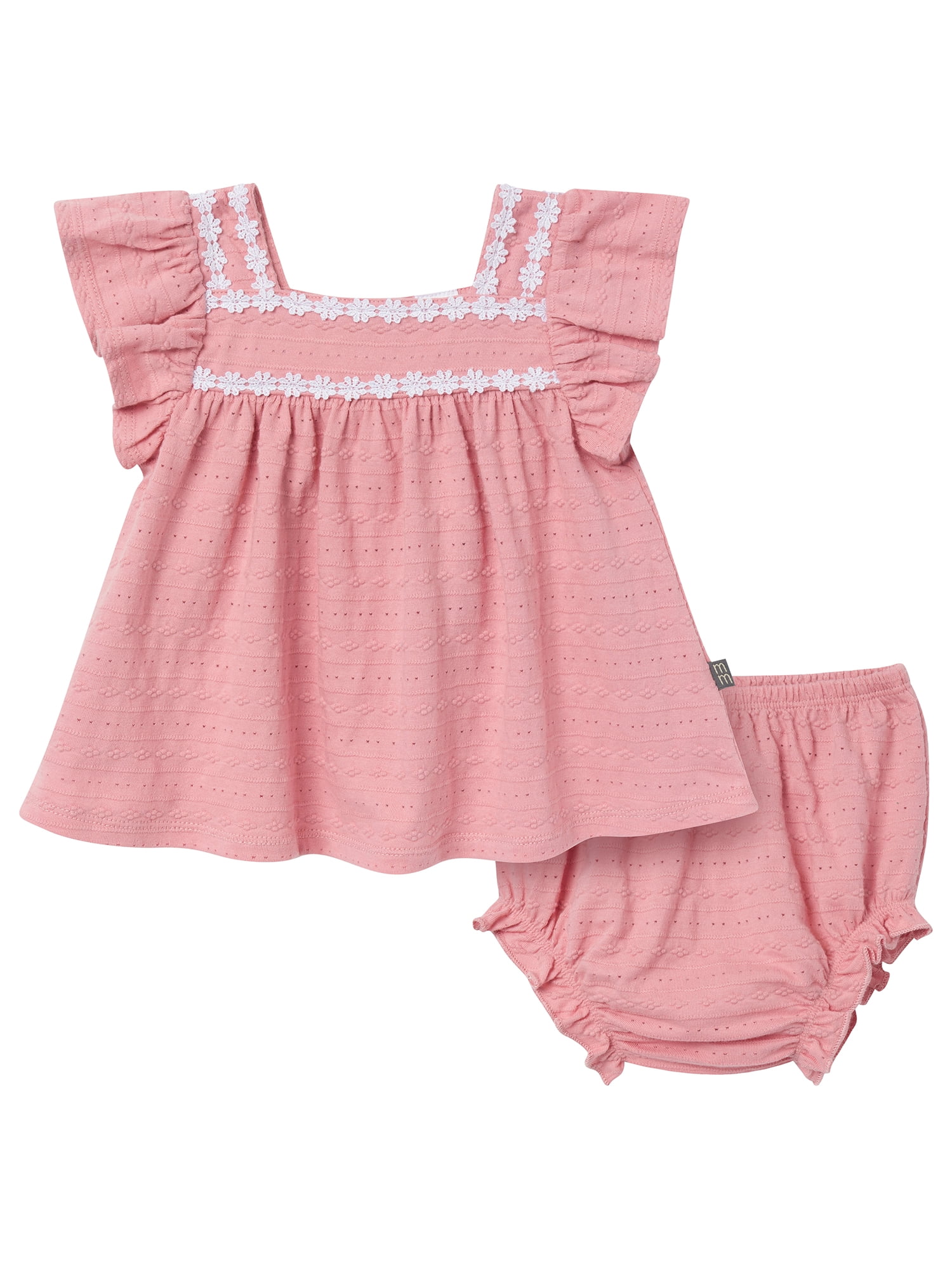 Modern Moments by Gerber Baby Girl Bloomer Outfit Set, 2- Piece, Sizes ...