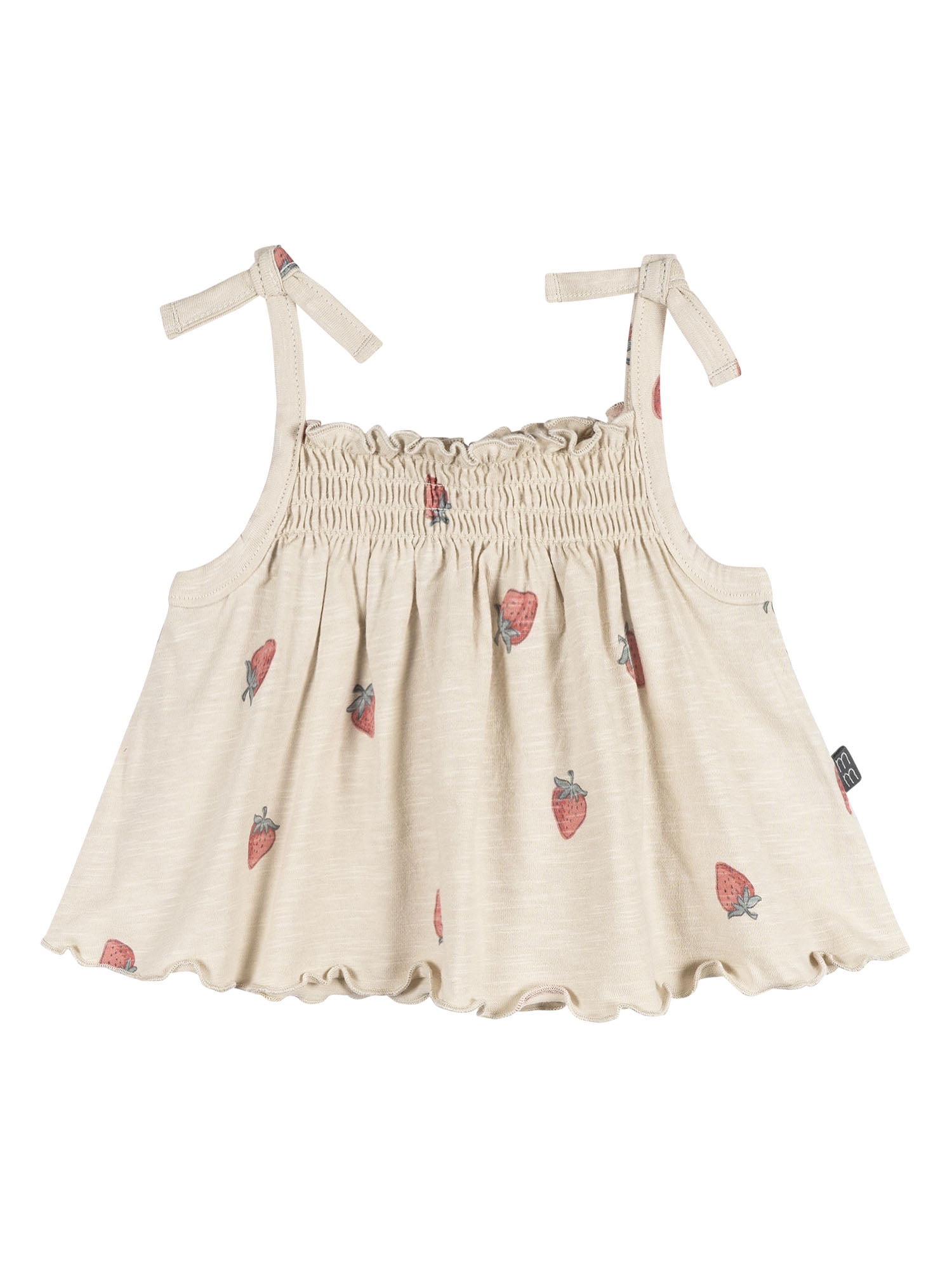 Modern Moments by Gerber Baby Girl Organic Smocked Sleeveless Top ...