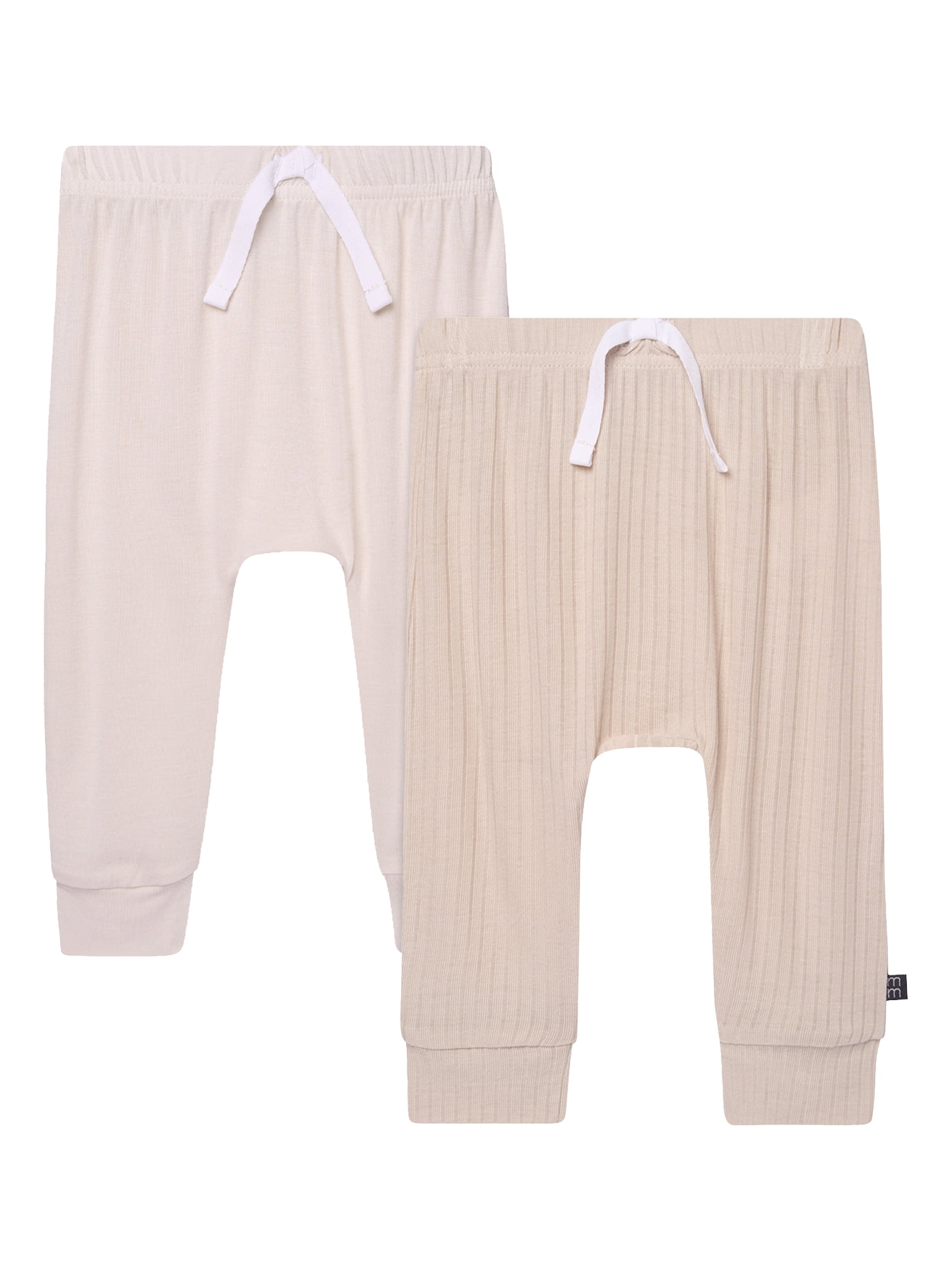 Modern Moments by Gerber Baby Neutral Super Viscose Soft Pants, 2-Pack ...
