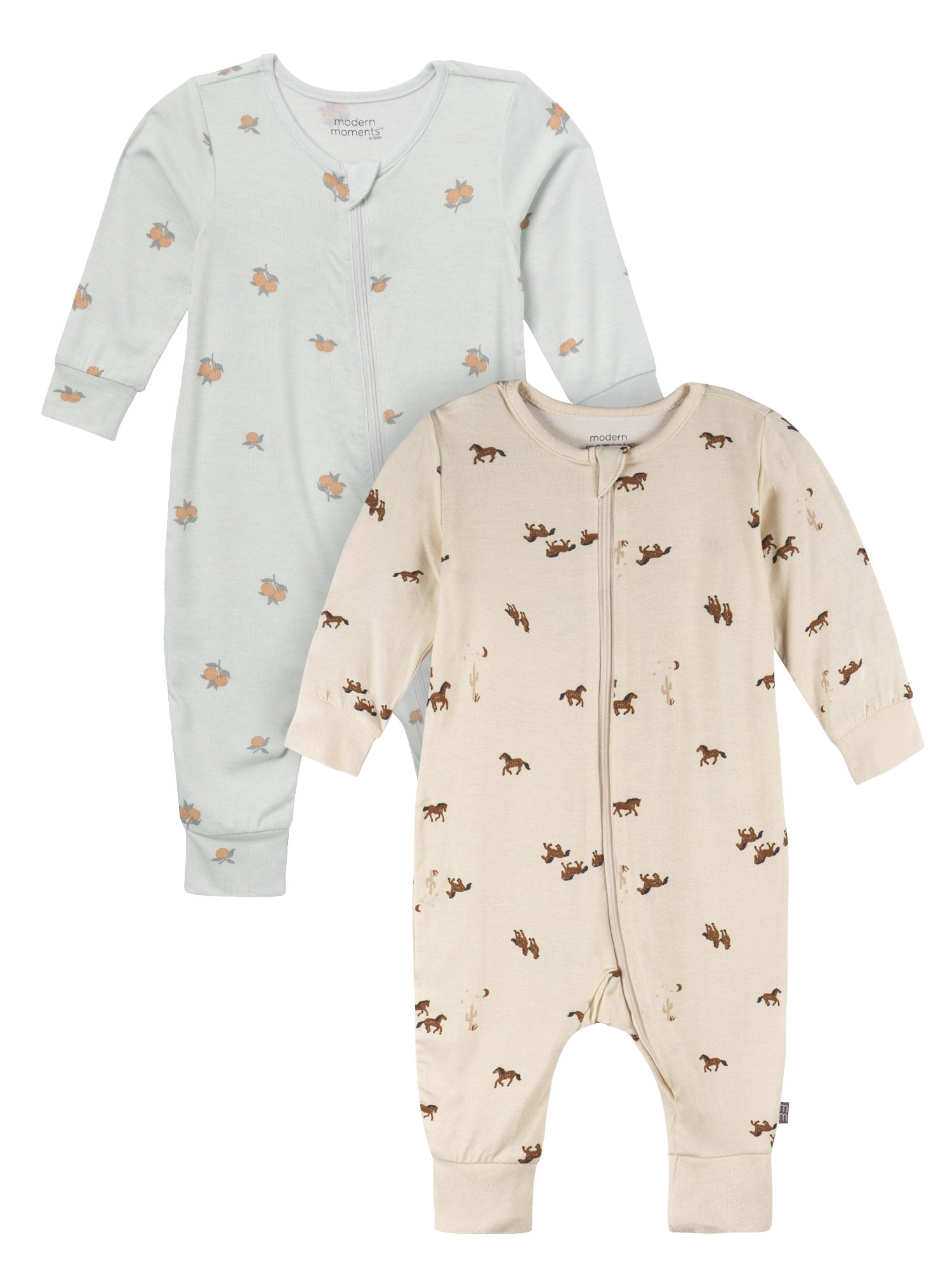 Modern Moments by Gerber Baby Neutral Super Soft Viscose 2-Pack ...