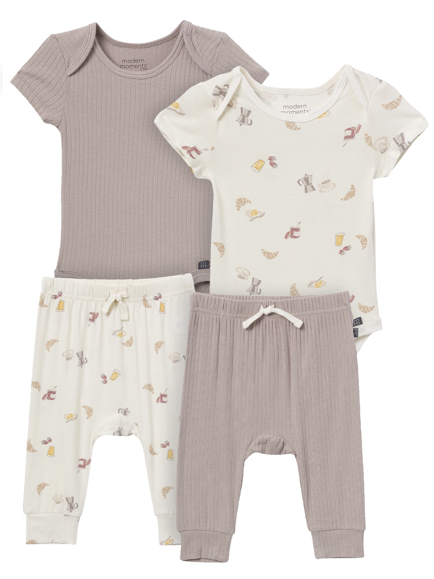 Modern Moments By Gerber Baby Neutral Super Soft Viscose Outfit Set 4 modern-moments-by-gerber-baby-neutral-super-soft-viscose-outfit-set-4