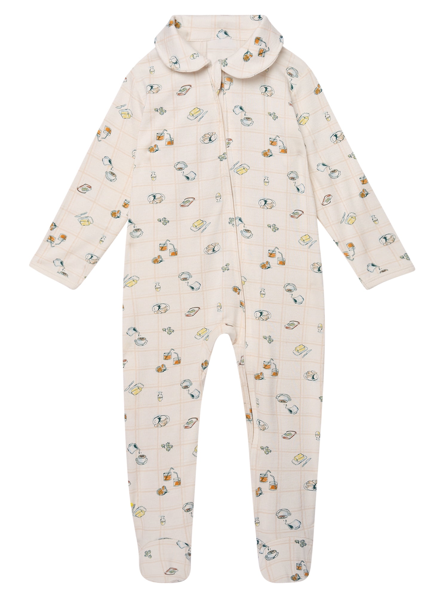 Modern Moments by Gerber Baby Neutral Viscose Peter Pan Collar Sleep ´N ...