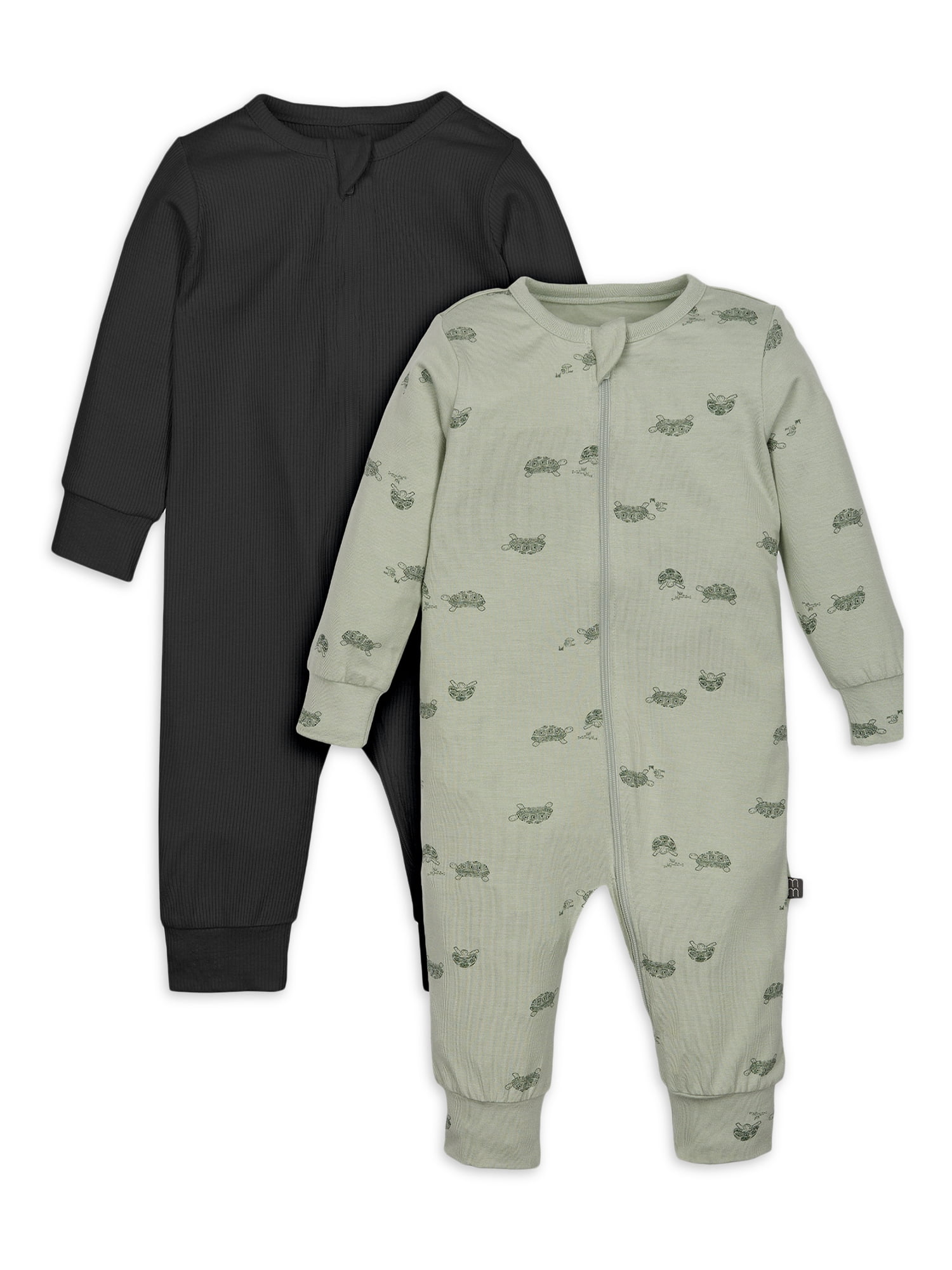 Modern Moments by Gerber Baby Unisex Super Soft Coveralls, 2-Pack ...