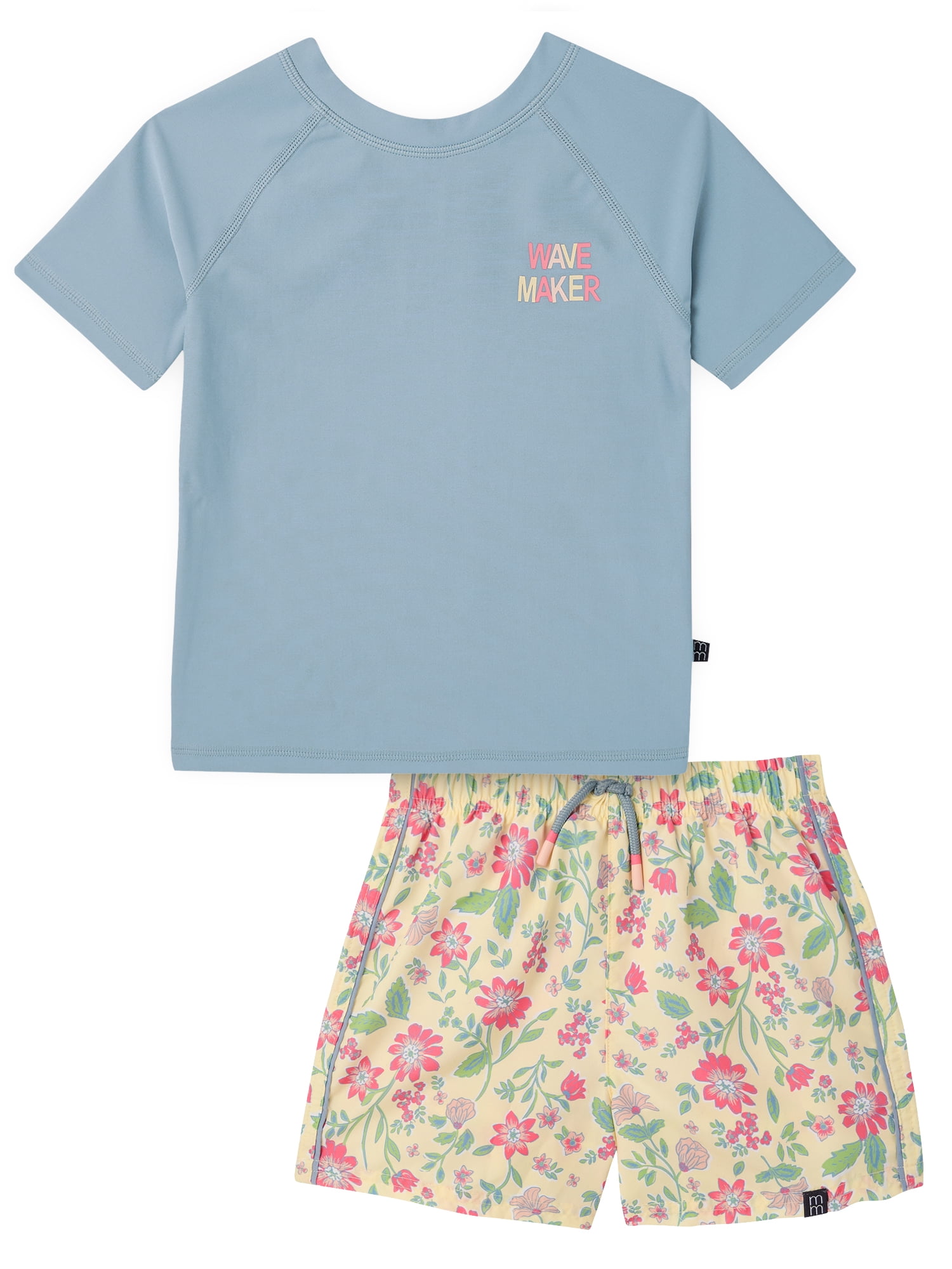 Modern Moments by Gerber Baby and Toddler Boy Short- Sleeve Rash Guard ...