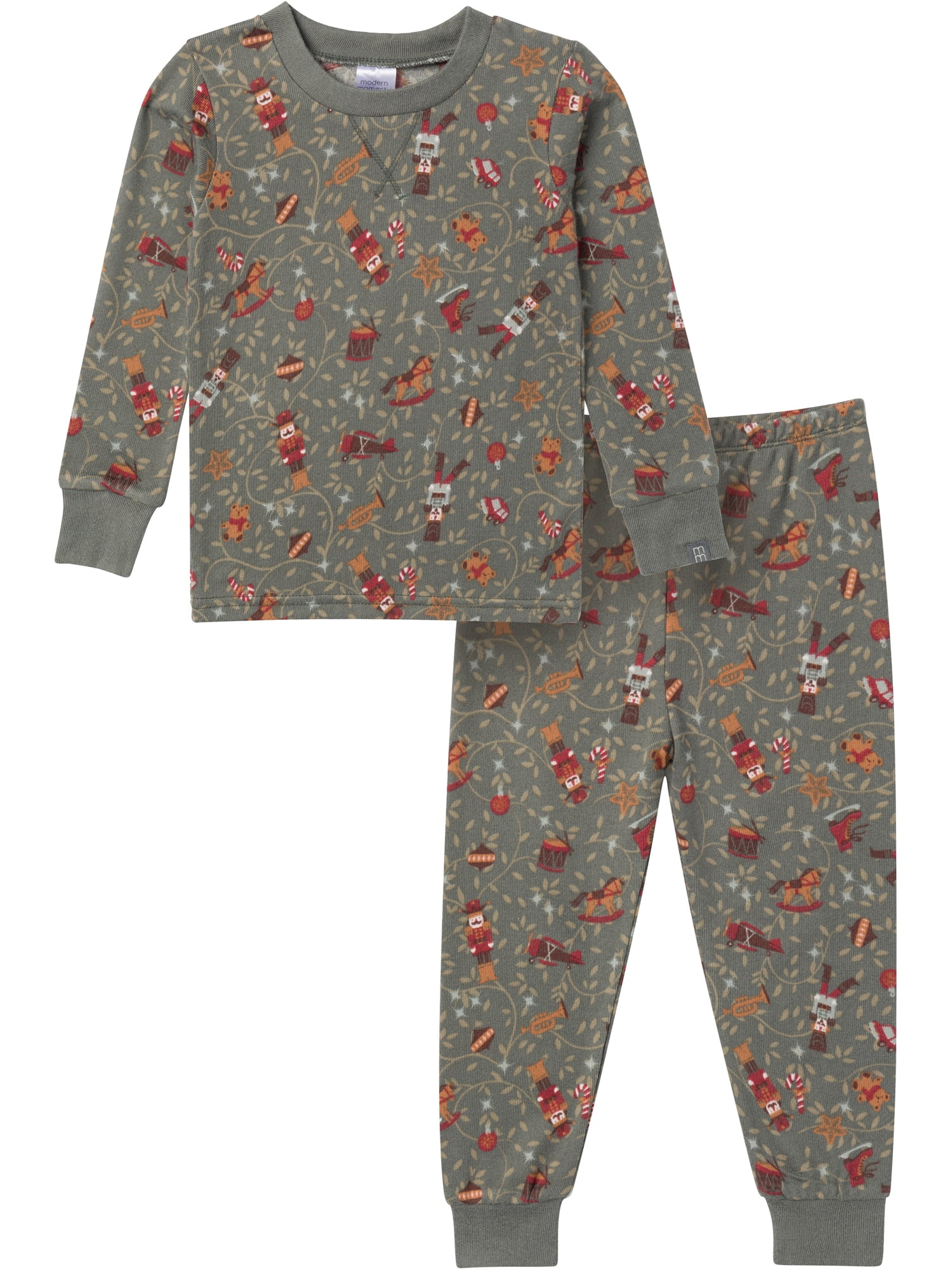 Modern Moments by Gerber Gender Neutral Tight Fitting Christmas Pajama ...