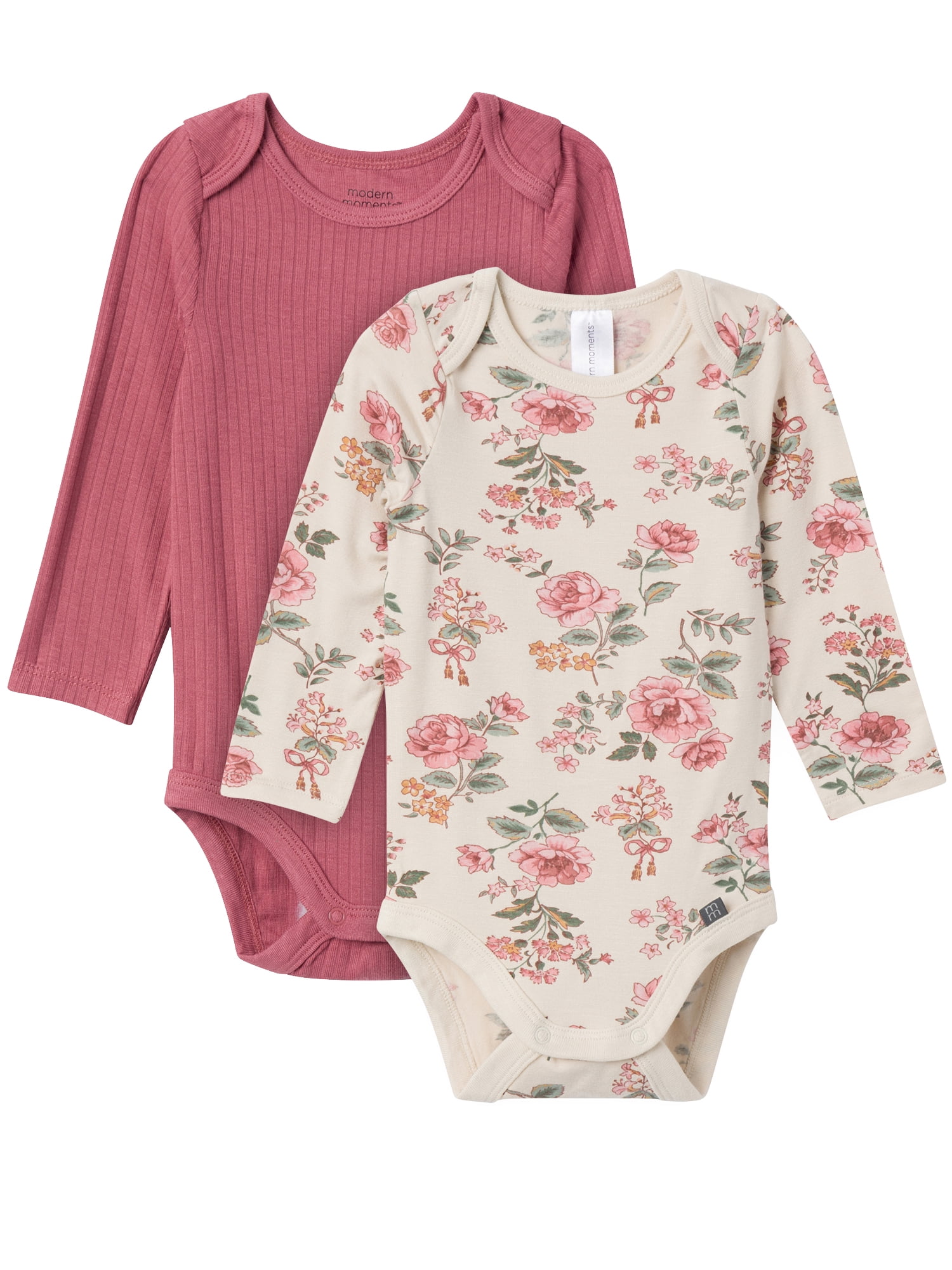 Modern Moments by Gerber Gender Neutral Super Soft Viscose Long Sleeve ...