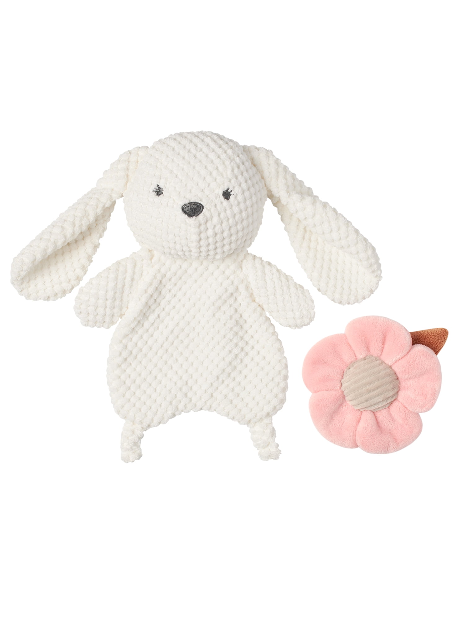 Modern Moments by Gerber Infant Unisex Plush Velboa Lovie & Rattle Toys ...