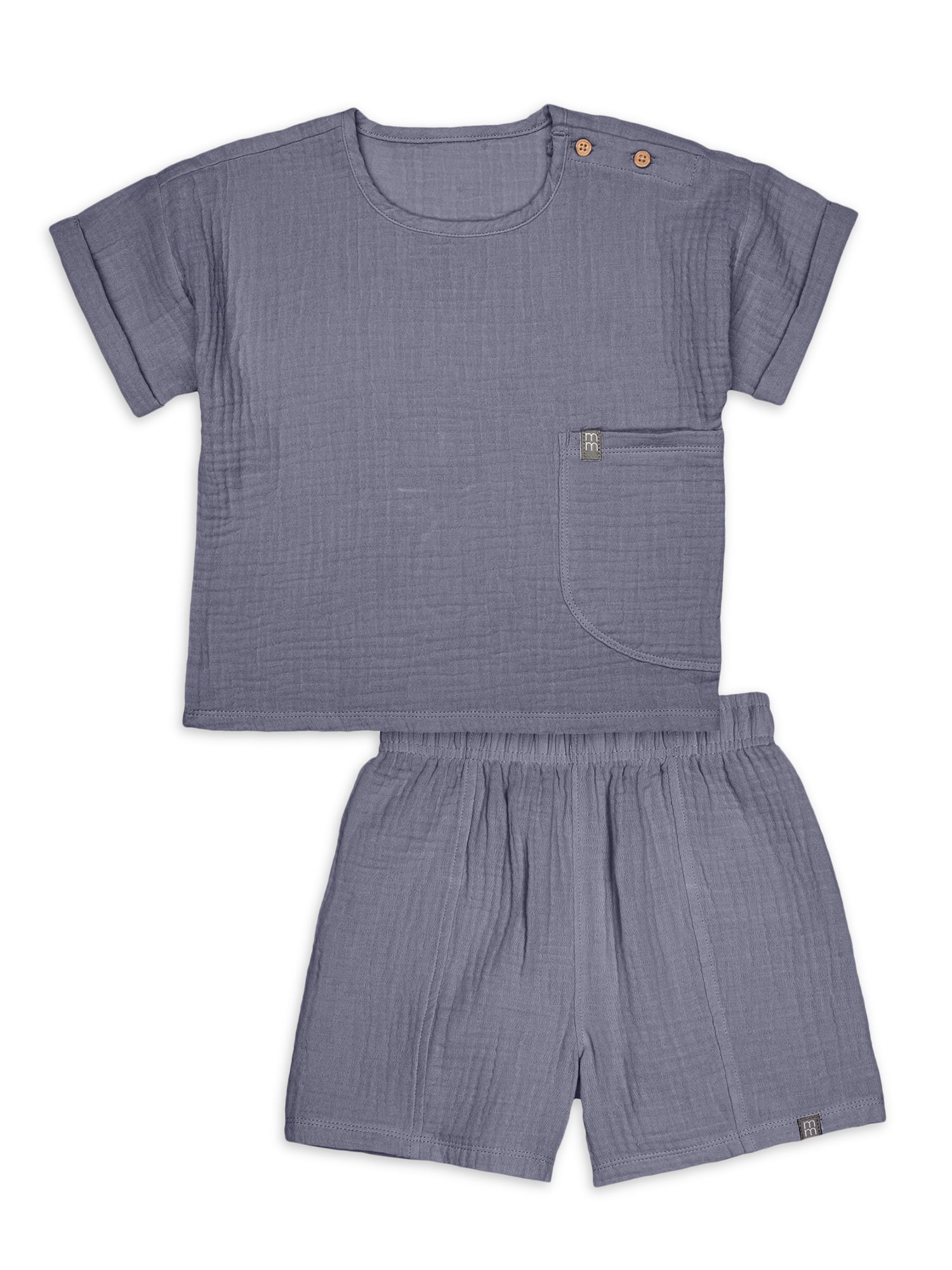 Modern Moments Toddler Boy Cotton Gauze Outfit Set, Sizes 12M-5T ...