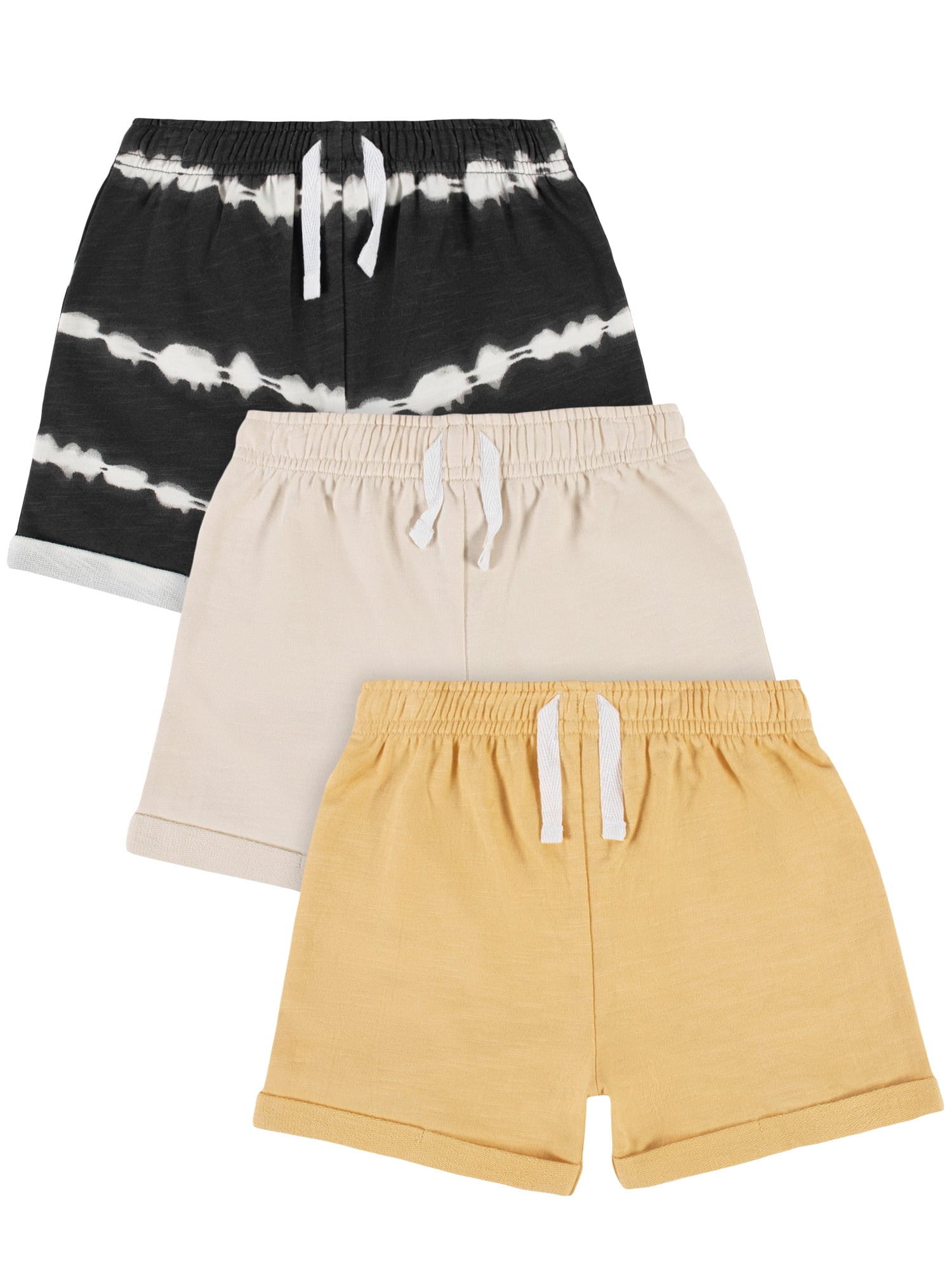 Modern Moments by Gerber Toddler Boy French Terry Shorts, 3-Pack, Sizes ...