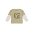 Modern Moments by Gerber Toddler Boy Organic Drop Shoulder Graphic Tee ...
