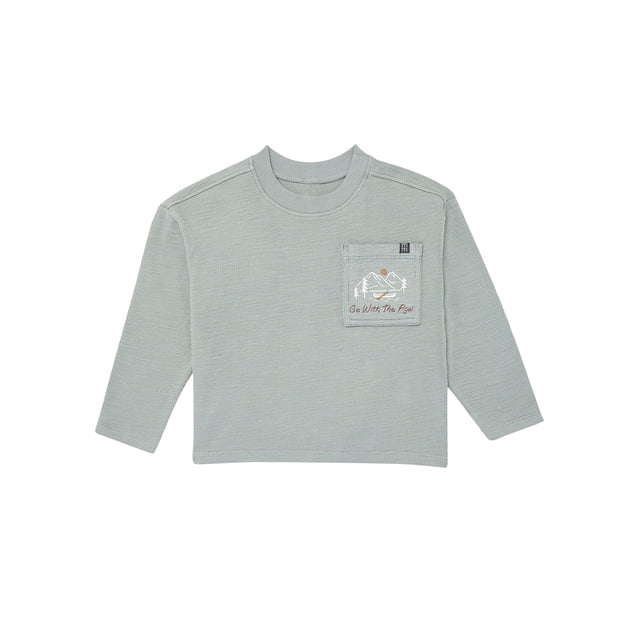 Modern Moments by Gerber Toddler Boy Organic Drop Shoulder Tee With ...