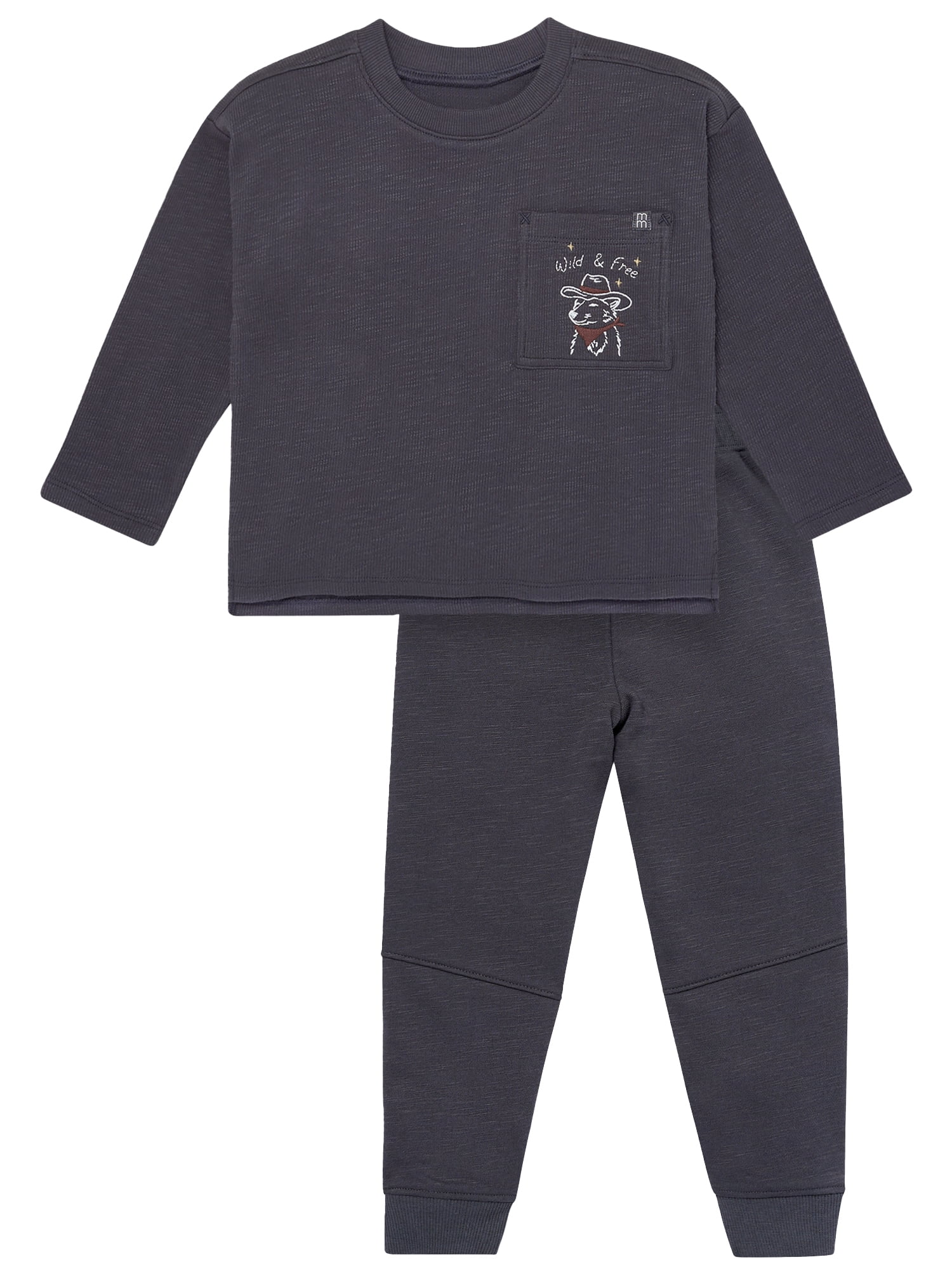 Modern Moments by Gerber Toddler Boy Organic Long Sleeve Tee and ...