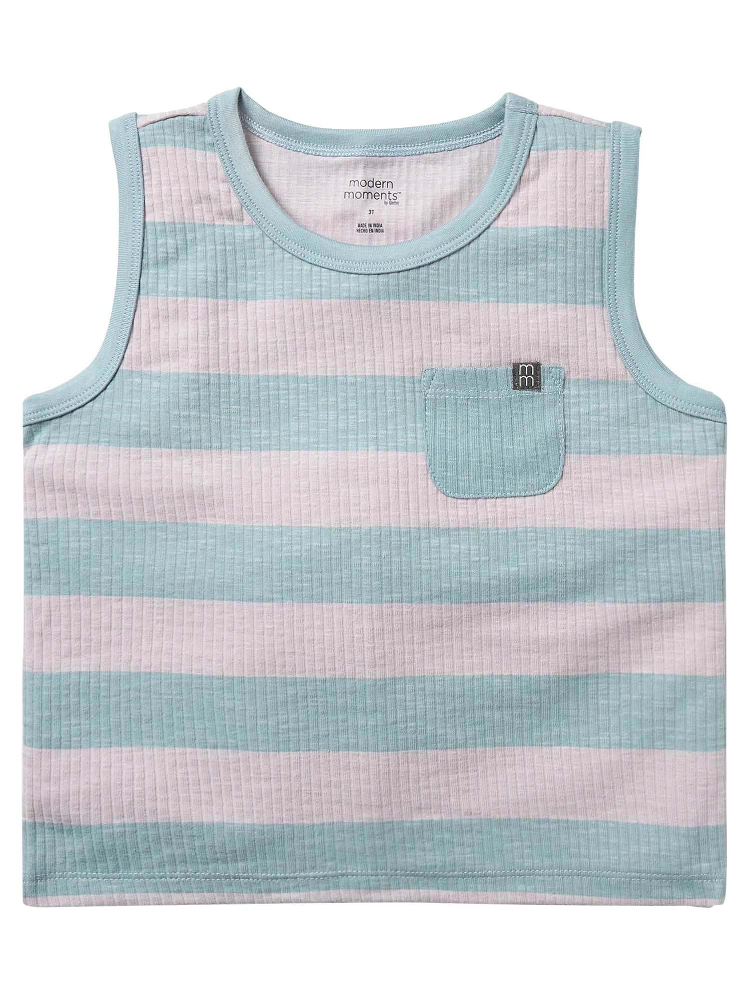 Moments by Gerber Toddler Boy Organic Tank Top - Sizes 12M-5T - Walmart.com