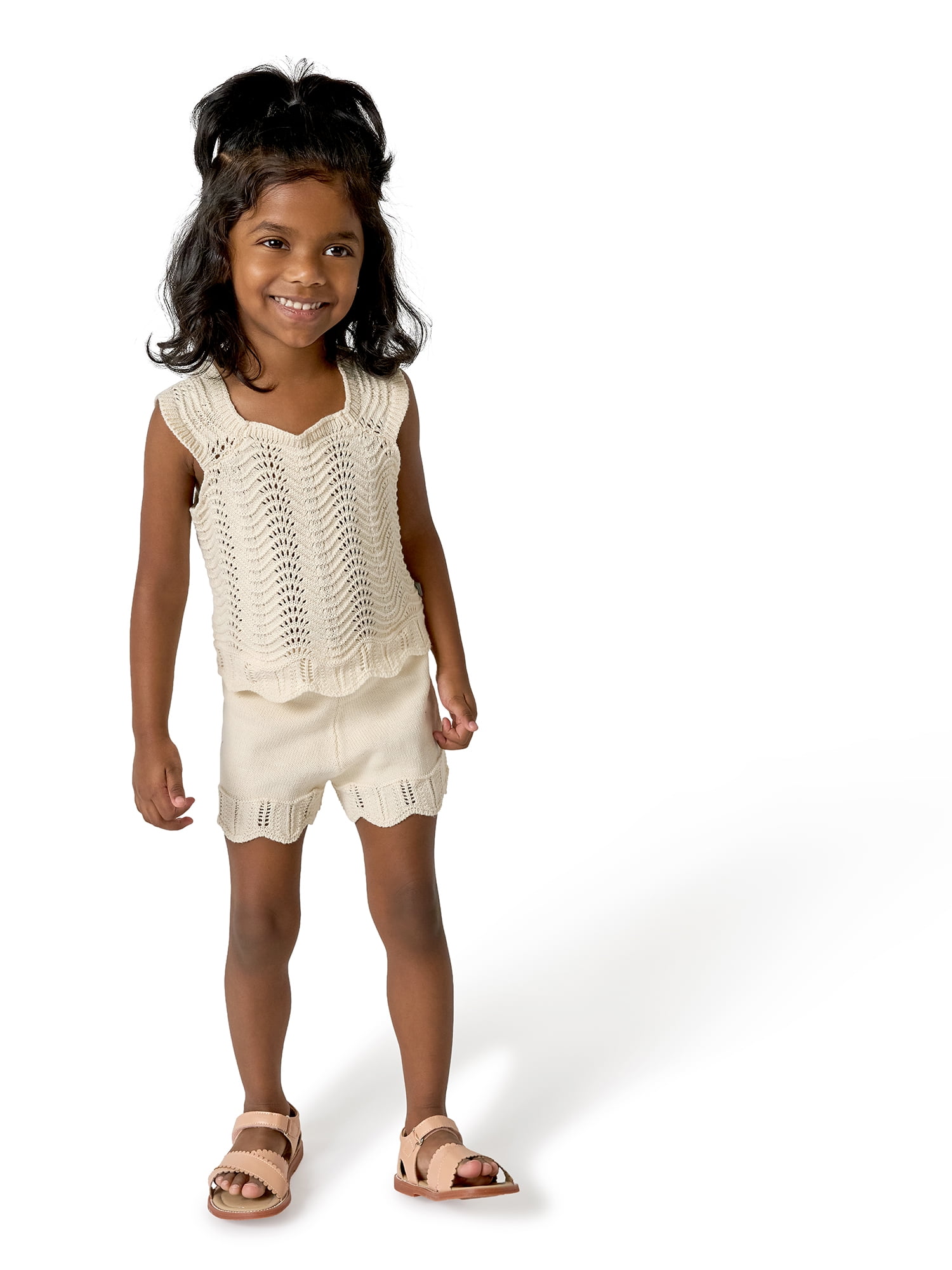 Modern Moments by Gerber Toddler Girl Wavy Sweater Outfit Set, 2-Piece ...