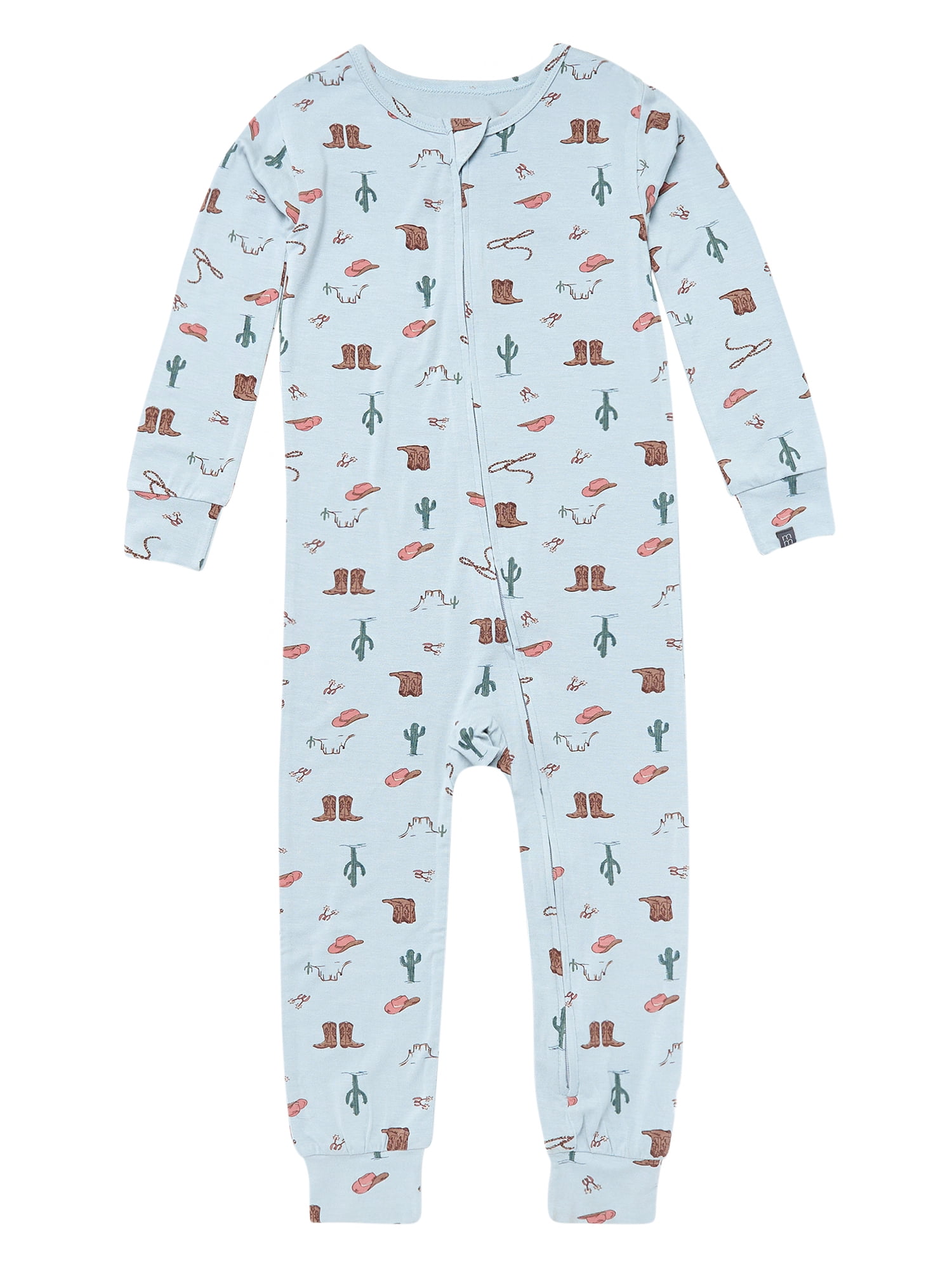 Modern Moments by Gerber Toddler Neutral Super Soft One-Piece Pajamas ...