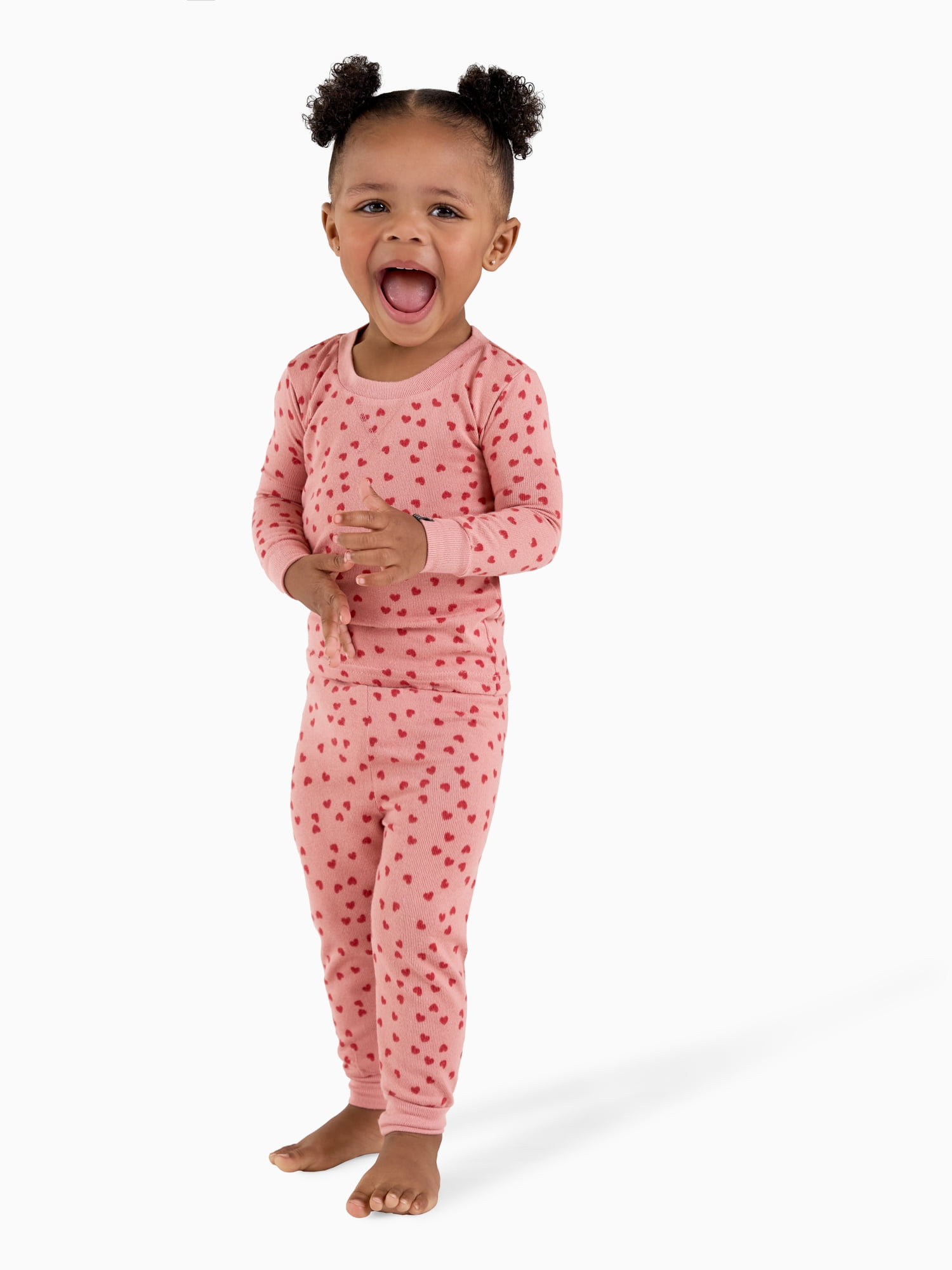 Modern Moments by Gerber Toddler Unisex Valentine's Day Pajama Set, 2 ...