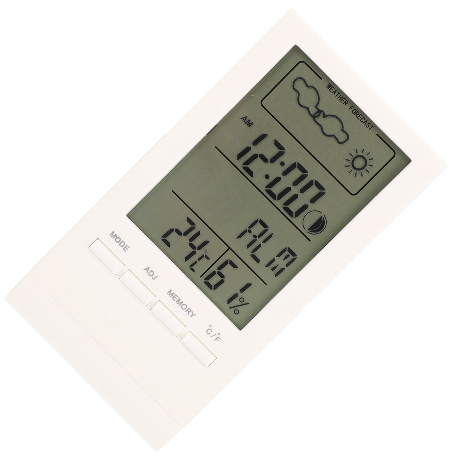 Modern Multi-function LCD Weather Forecast Clock Weather Station Clock ...