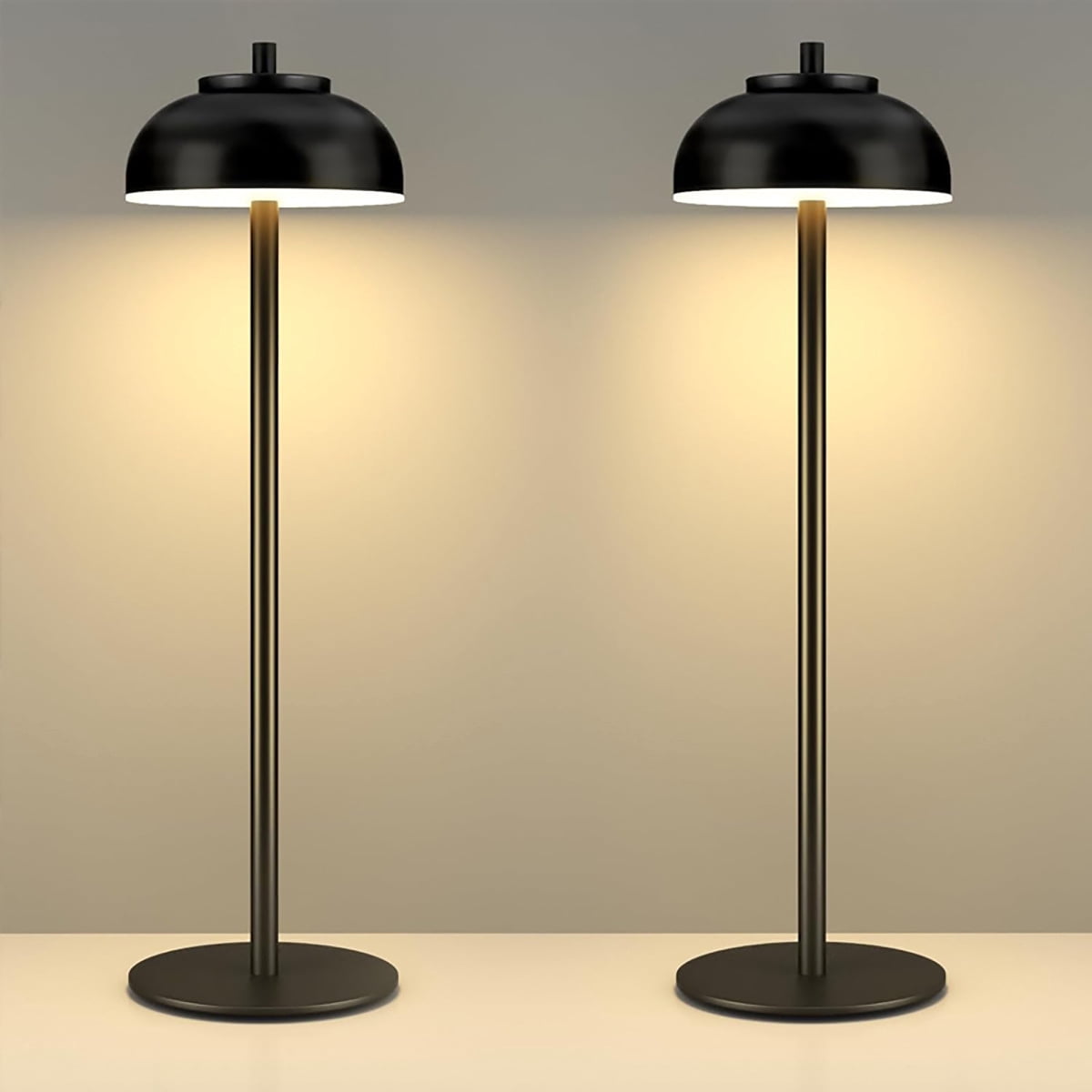 Modern Mushroom-Shaped Table Lamp, Minimalist LED Desk Lamp for Bedroom ...