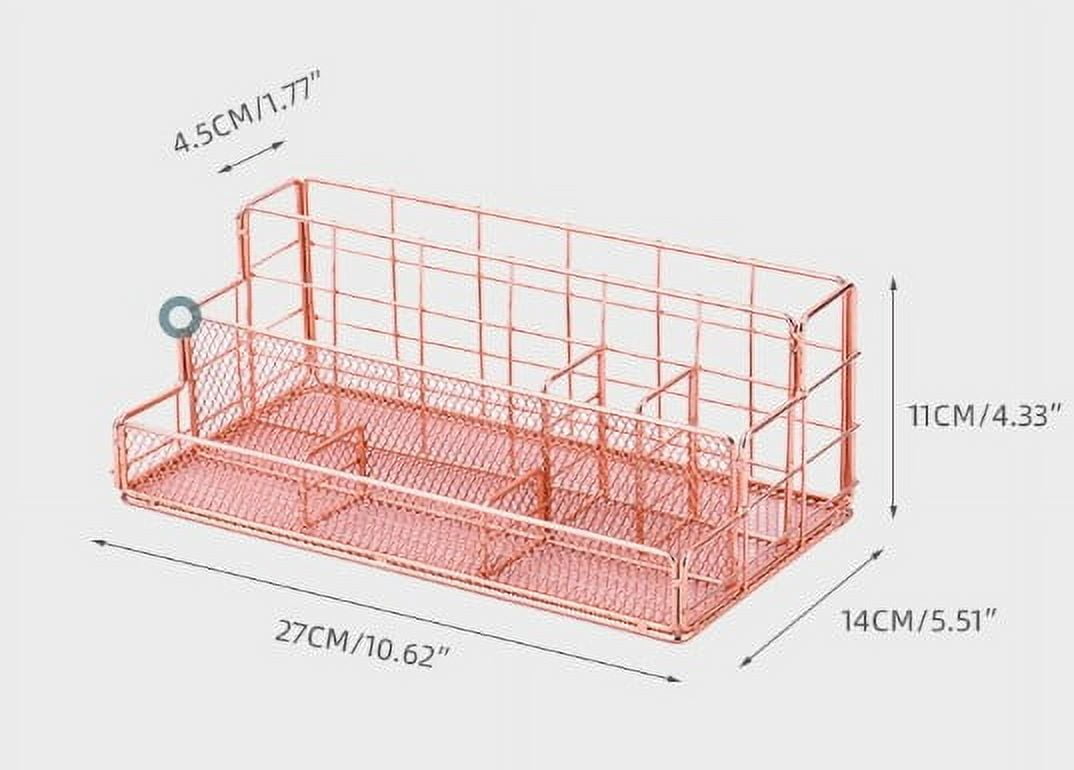 Modern Nordic Metal File Organizer - Multifunctional Desk Storage for ...