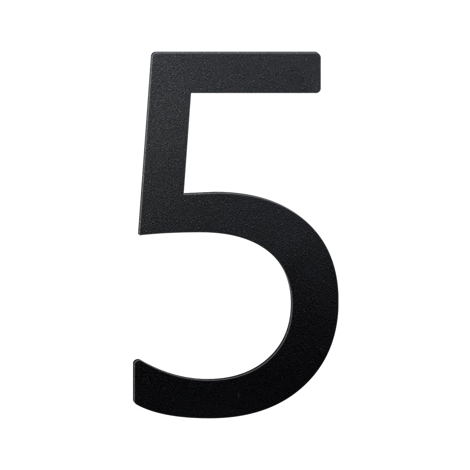 Modern Number Sign Door Hanging Decoration with Elegant Letters for ...