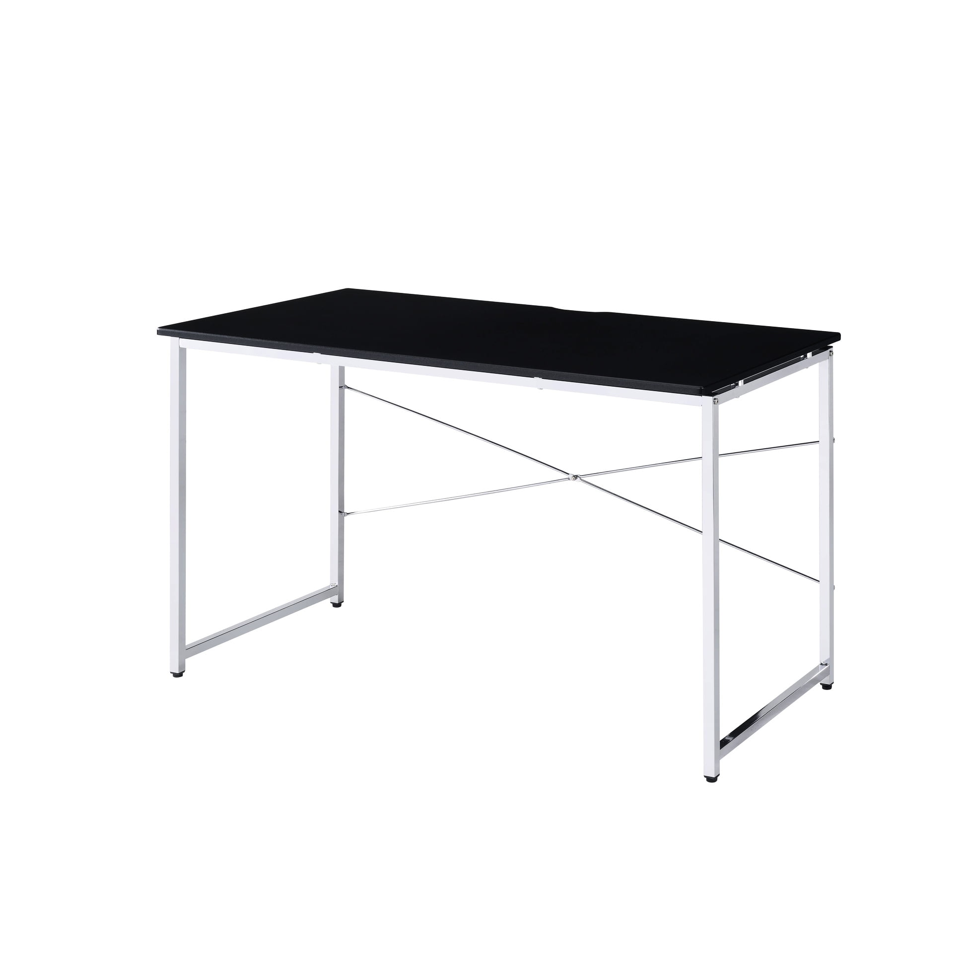 Modern Office Desk With Black And Finish Efficient Storage System Work ...