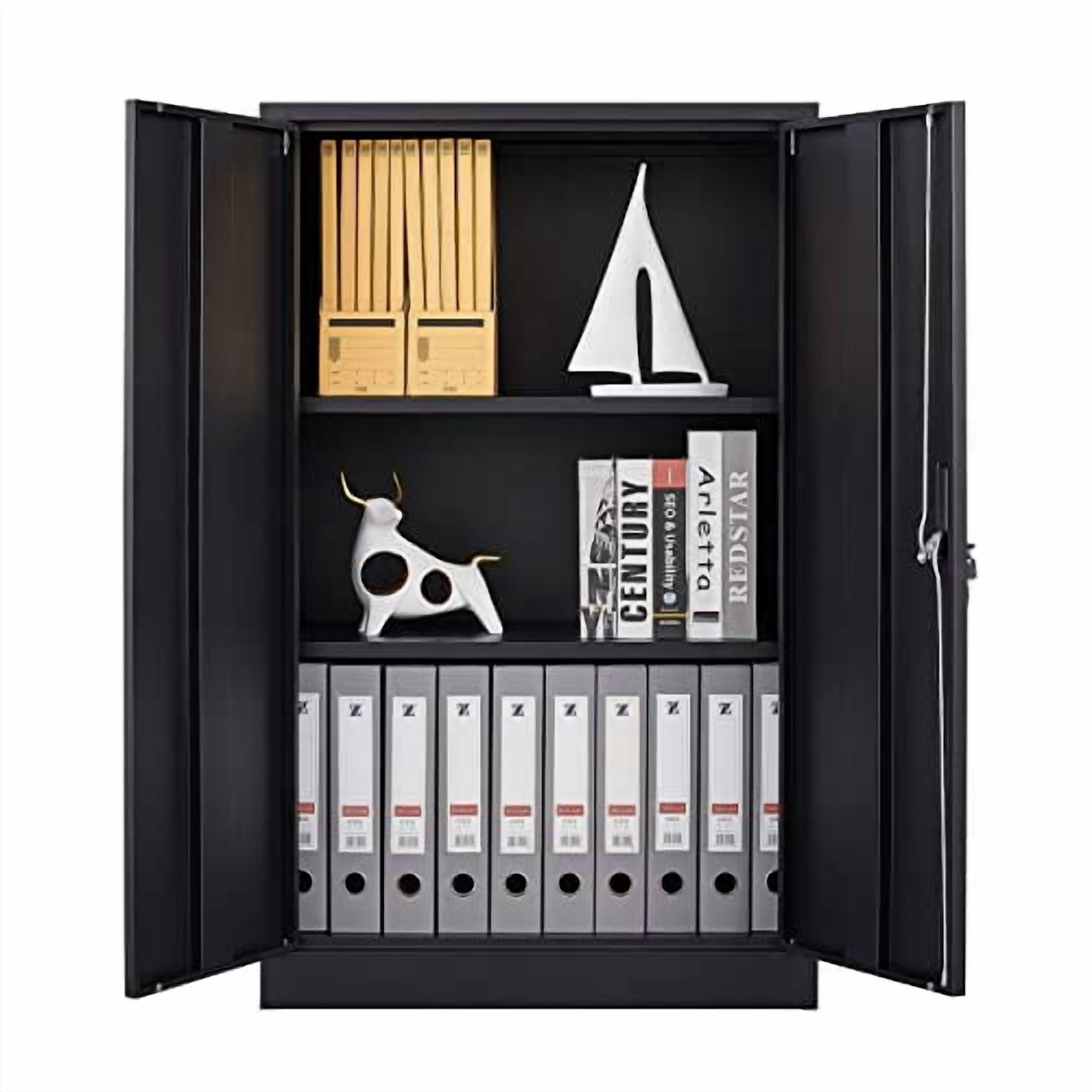 Modern Office File Cabinet 3 Tier Metal Filing Cabinet Steel Lateral ...