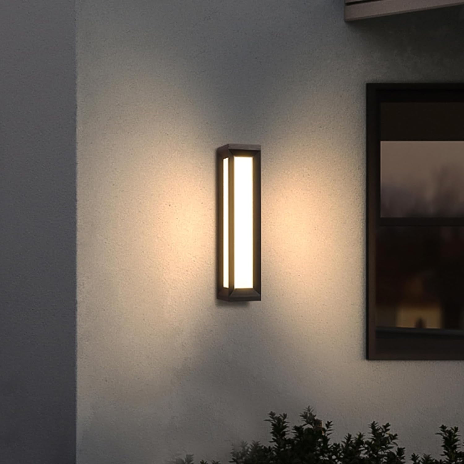 Modern Outdoor Big Wall Light, 26 Inches LED Porch Patio Door Entryway ...