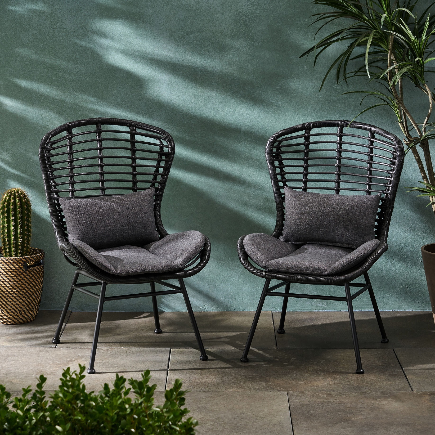 Modern Outdoor Chair with Rattan | Stable Structure for Outdoor ...
