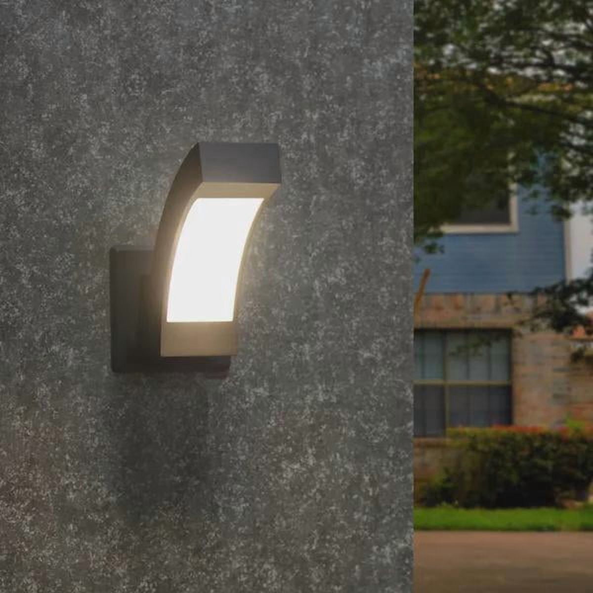 Modern Outdoor LED Wall Sconce, Waterproof IP54 Aluminum Exterior Light ...