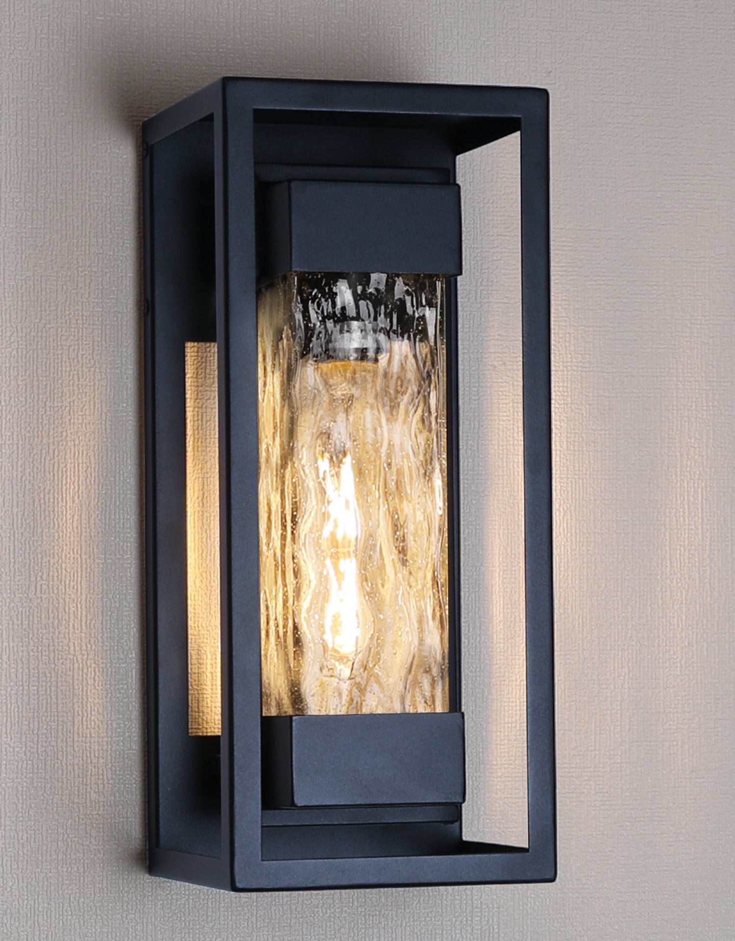 Modern Outdoor Light Fixture, Exterior Wall Sconce Waterproof Porch ...