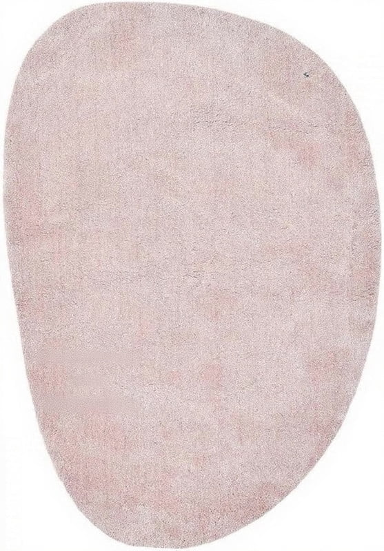 Modern Oval Shape Wool Rug - Irregular Shaped with Soft and Cozy ...