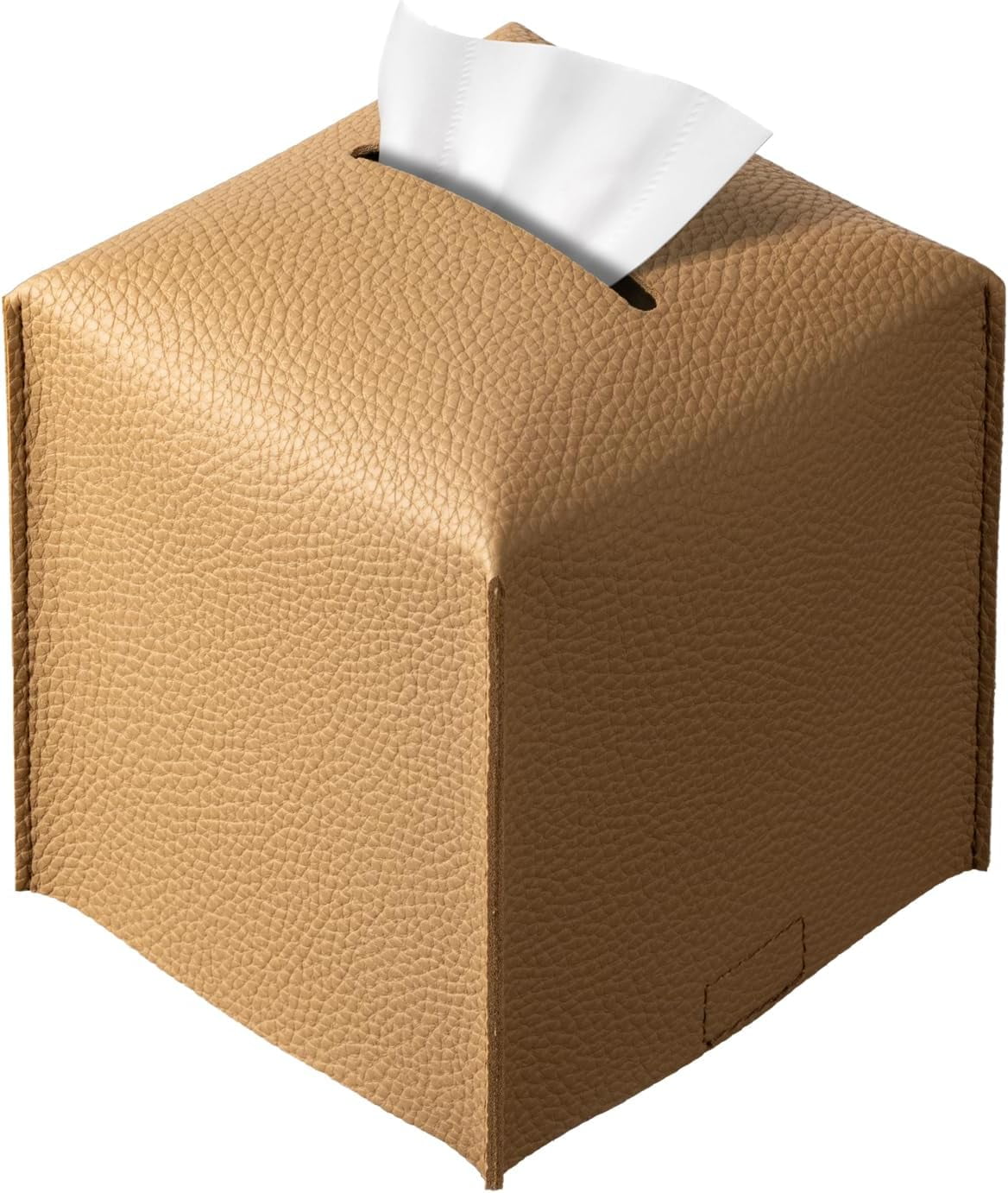 Modern PU Leather Tissue Box Holder Square Tissue Box Cover Decorative ...