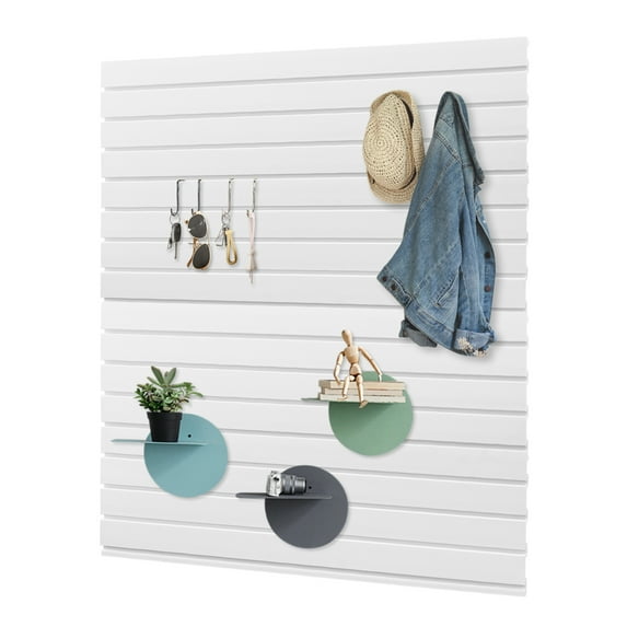 Modern PVC Slat Wall Panels with an 8x4ft Layout Interlocking Structure ...