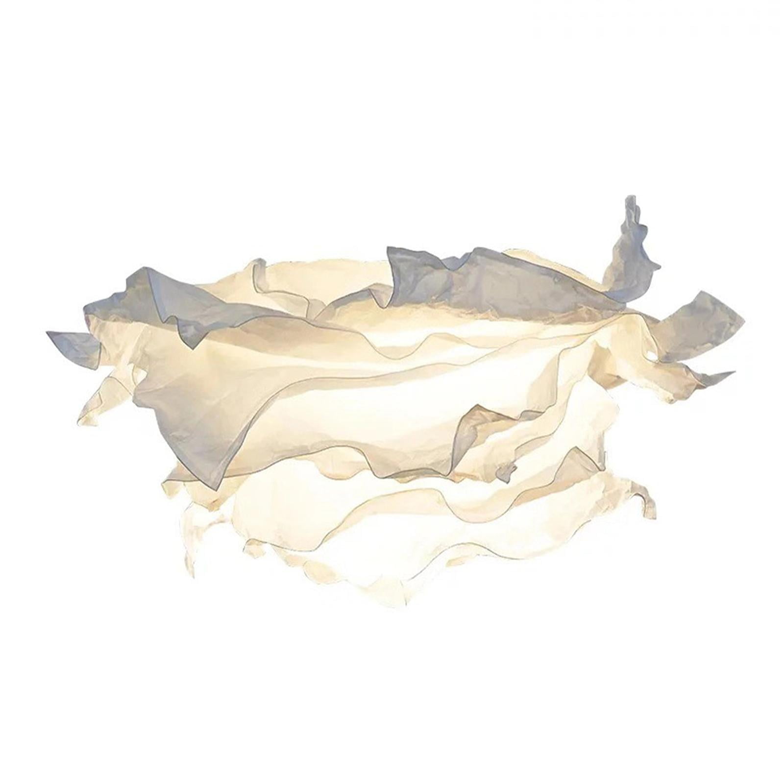 Modern Paper Lamp Shade Ceiling Pendant Light Cover Flower Shaped ...