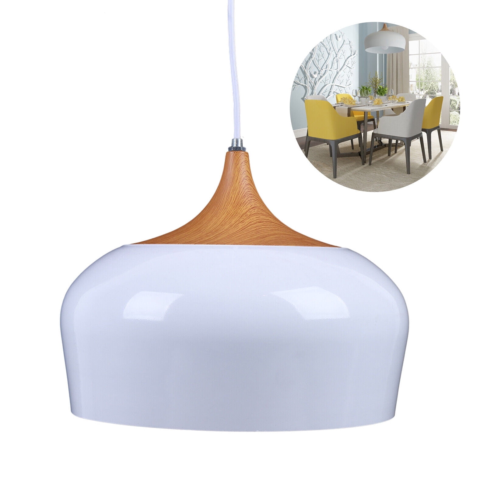 Modern Pendant Kitchen Island Hanging Lamp, LED Ceiling Light Fixture ...