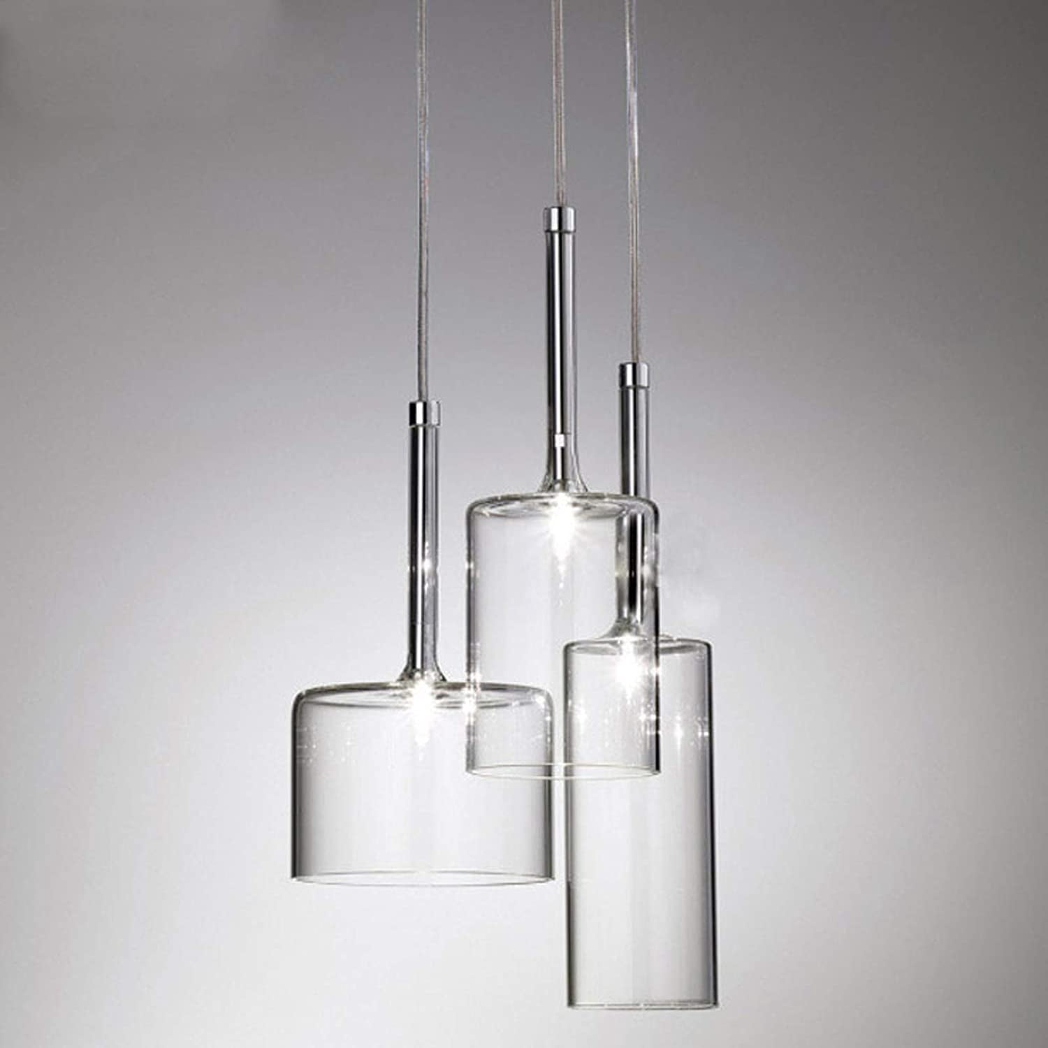 Modern Pendant Lamp,Kitchen Island 3-head Lighting Ceiling Hanging ...